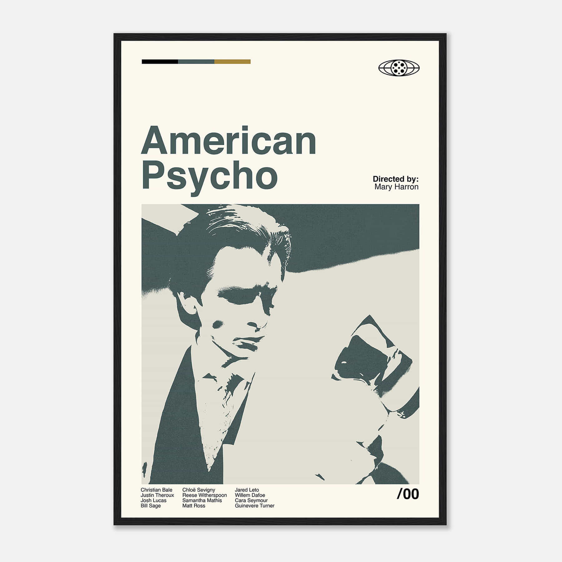 American Psycho Movie Poster, American Psycho Print, Wall Art - Citiesbox