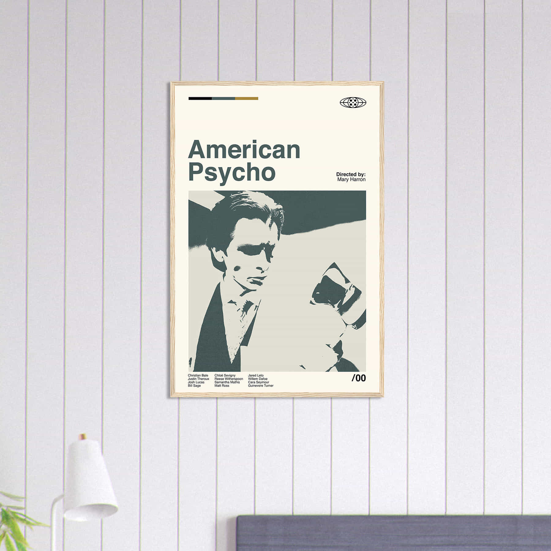 American Psycho Movie Poster, American Psycho Print, Wall Art - Citiesbox