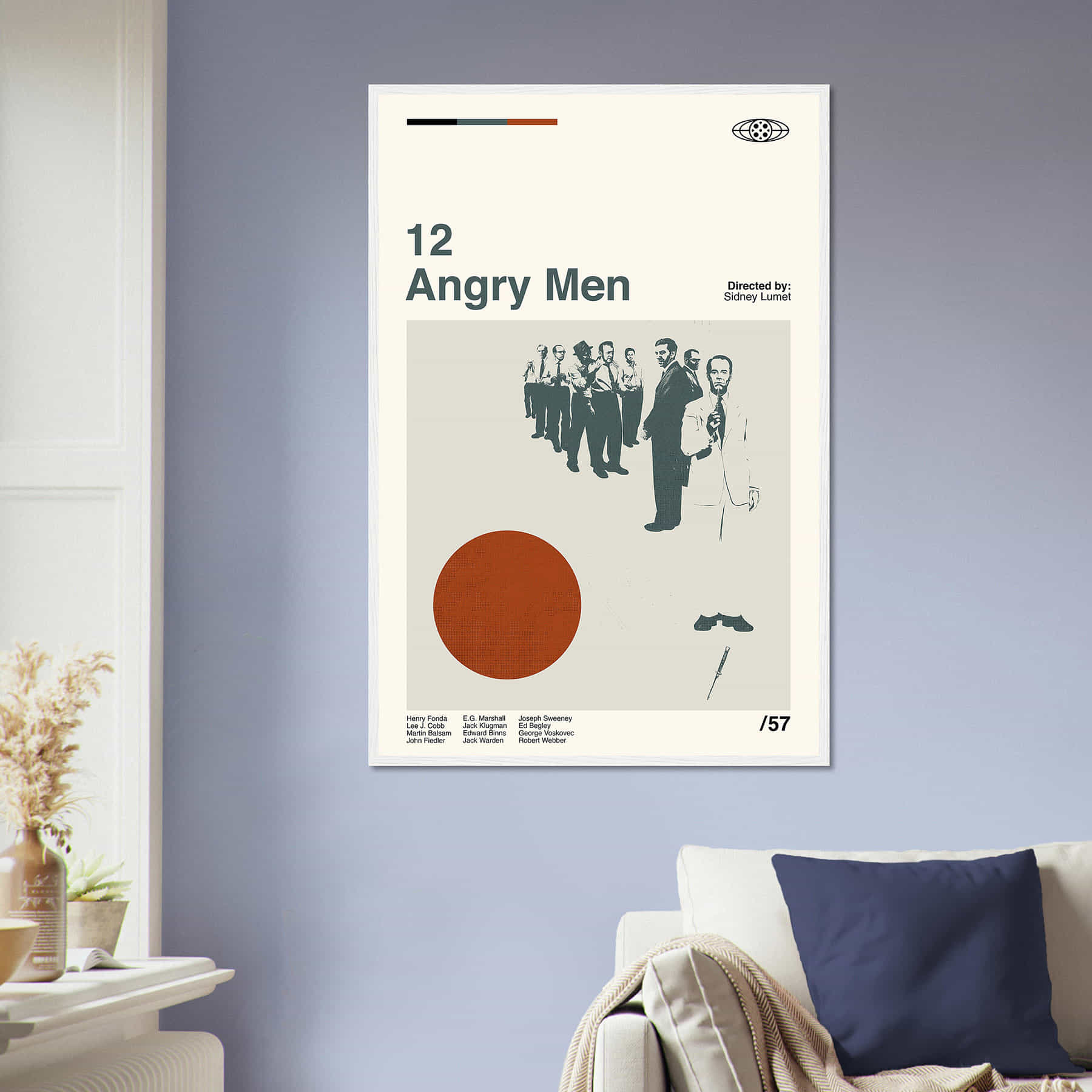 Angry Men Poster, Angry Men Print, Retro Movie Poster - Citiesbox