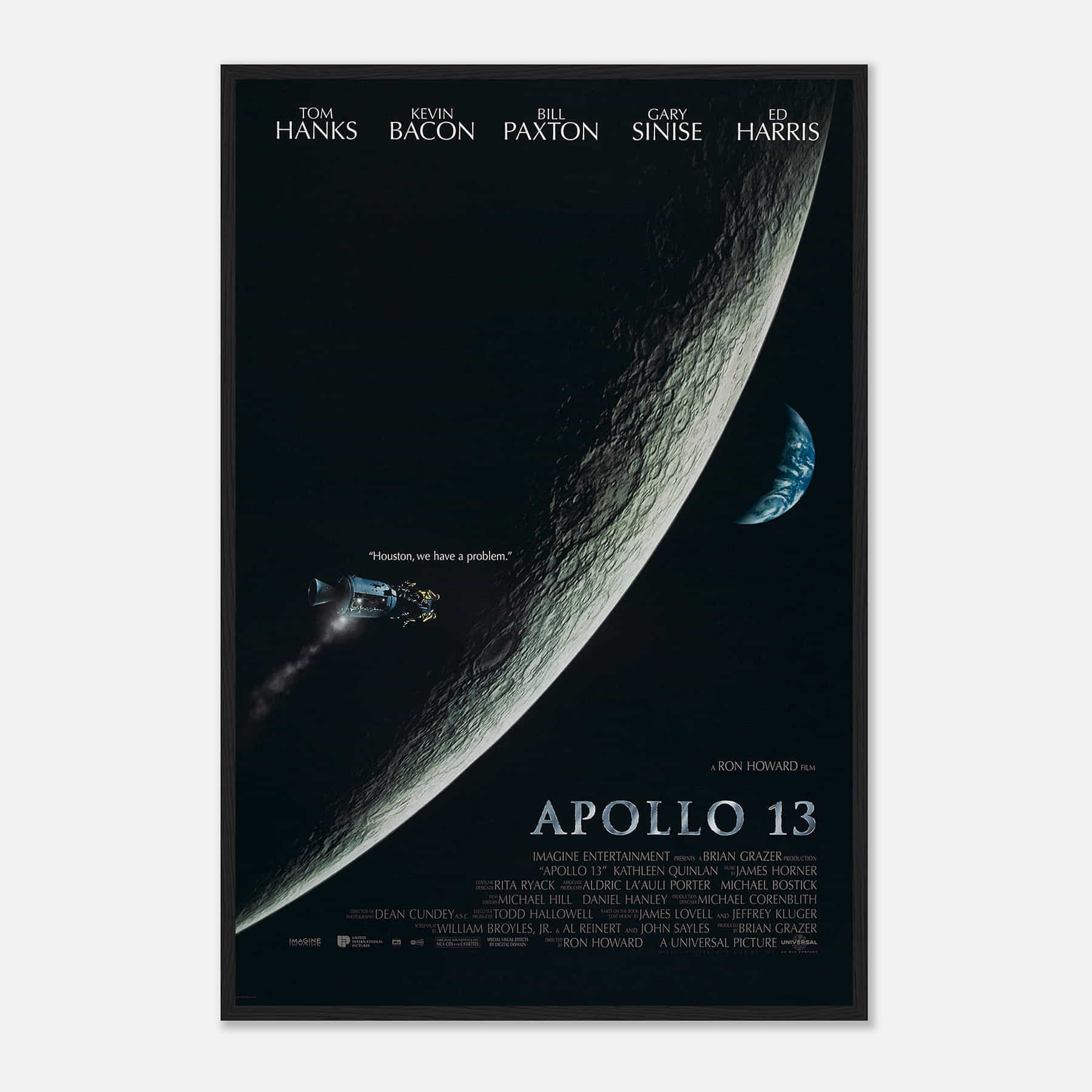 Apollo 13 Movie Poster, Apollo 13 (1995) Classic Superhero Movie Poster ...