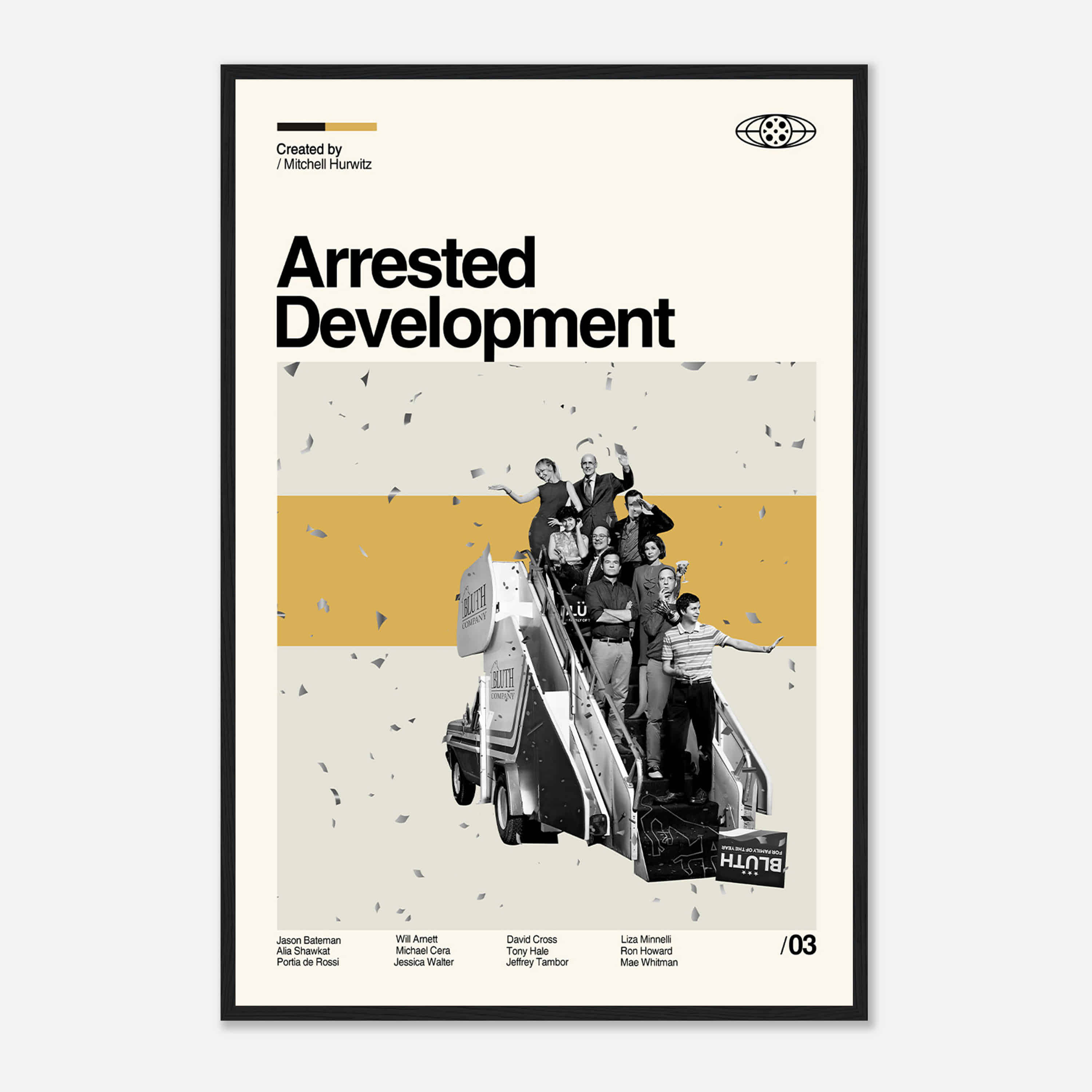 Arrested Development Poster, Arrested Development Film, Retro Movie ...