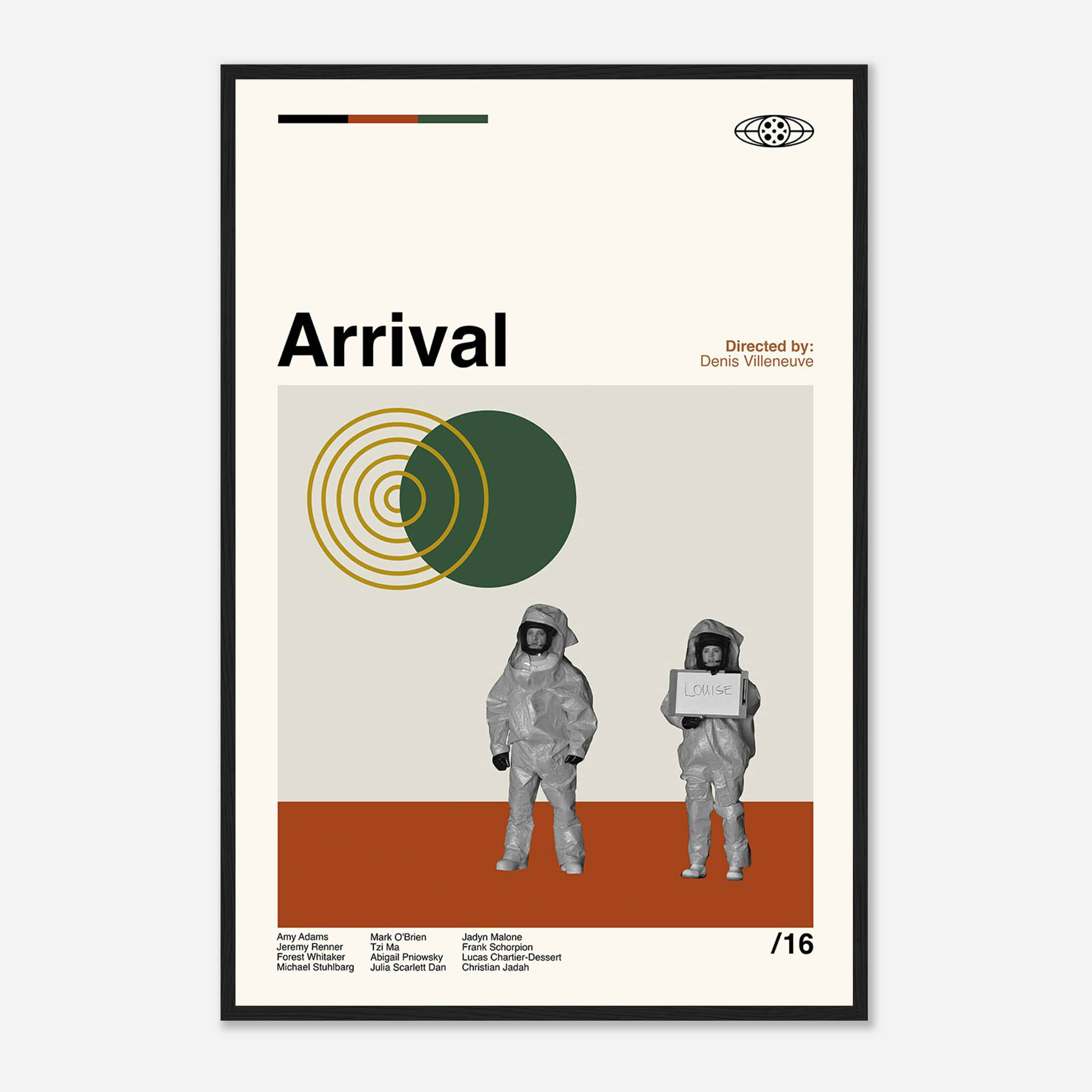 Arrival Movie Poster, Arrival Poster, Vintage Modern - Citiesbox