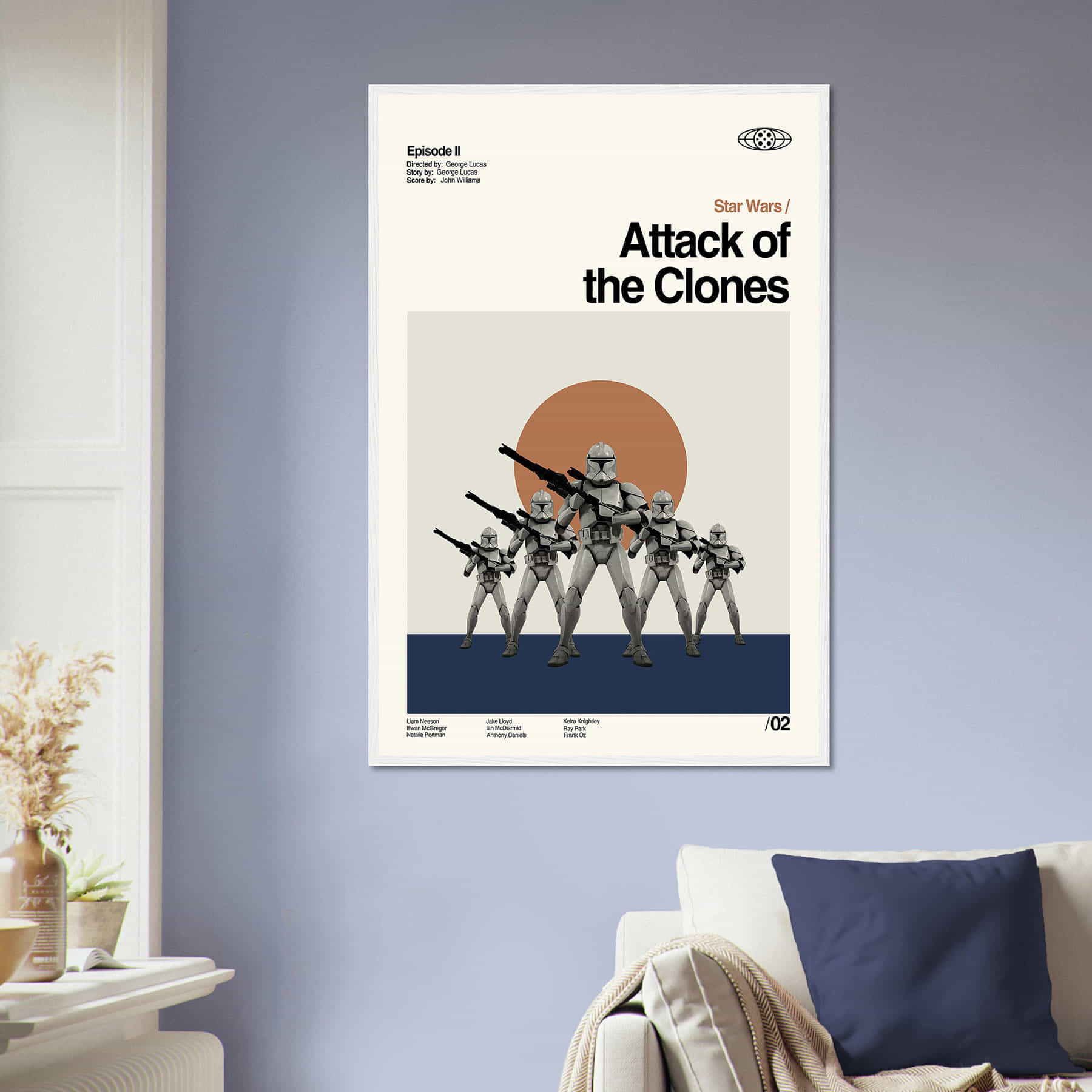 Attack Of The Clones Movie Poster, Attack Of The Clones Print, Wall Art ...