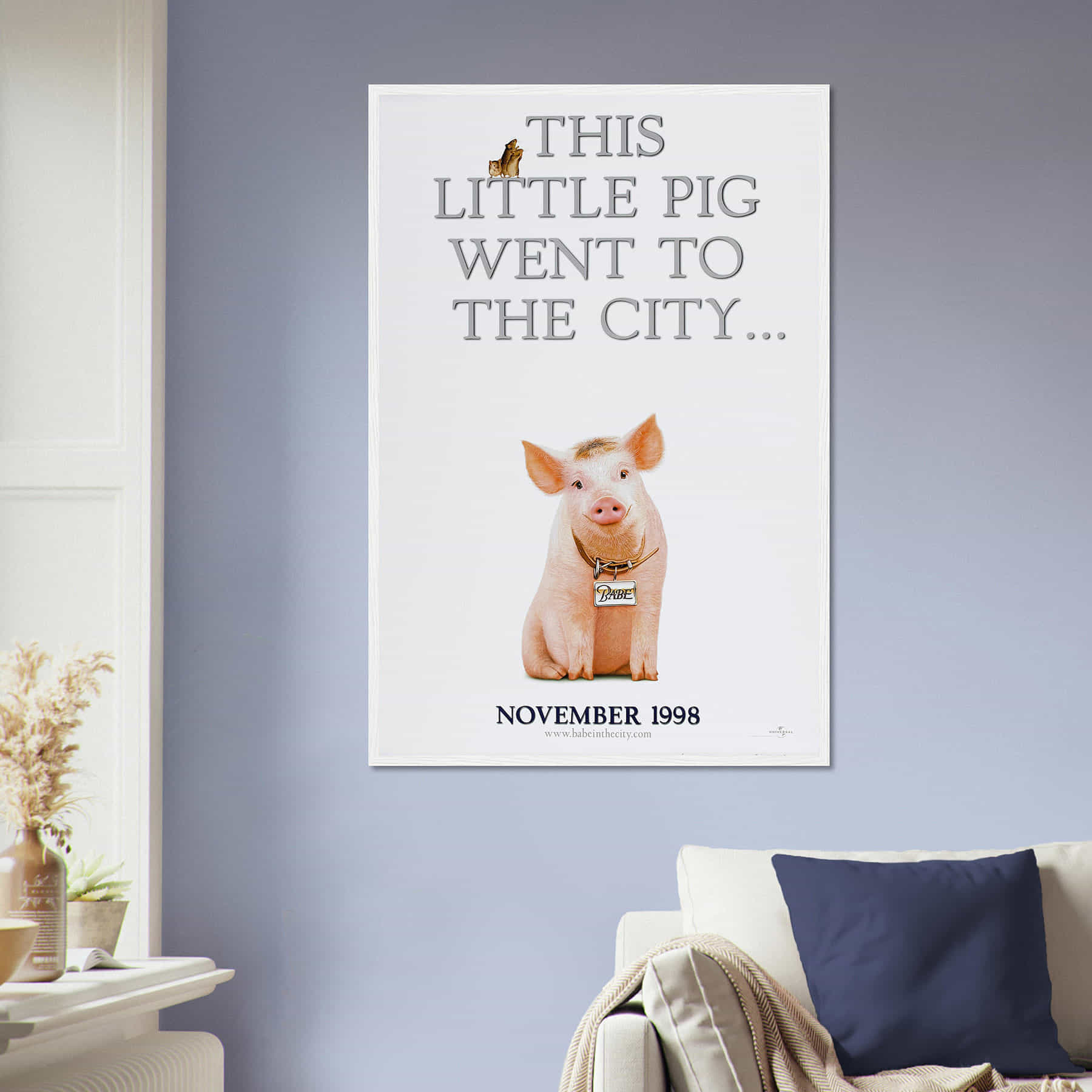 Babe Pig in the City Movie Poster, Babe Pig in the City (1998) Classic ...