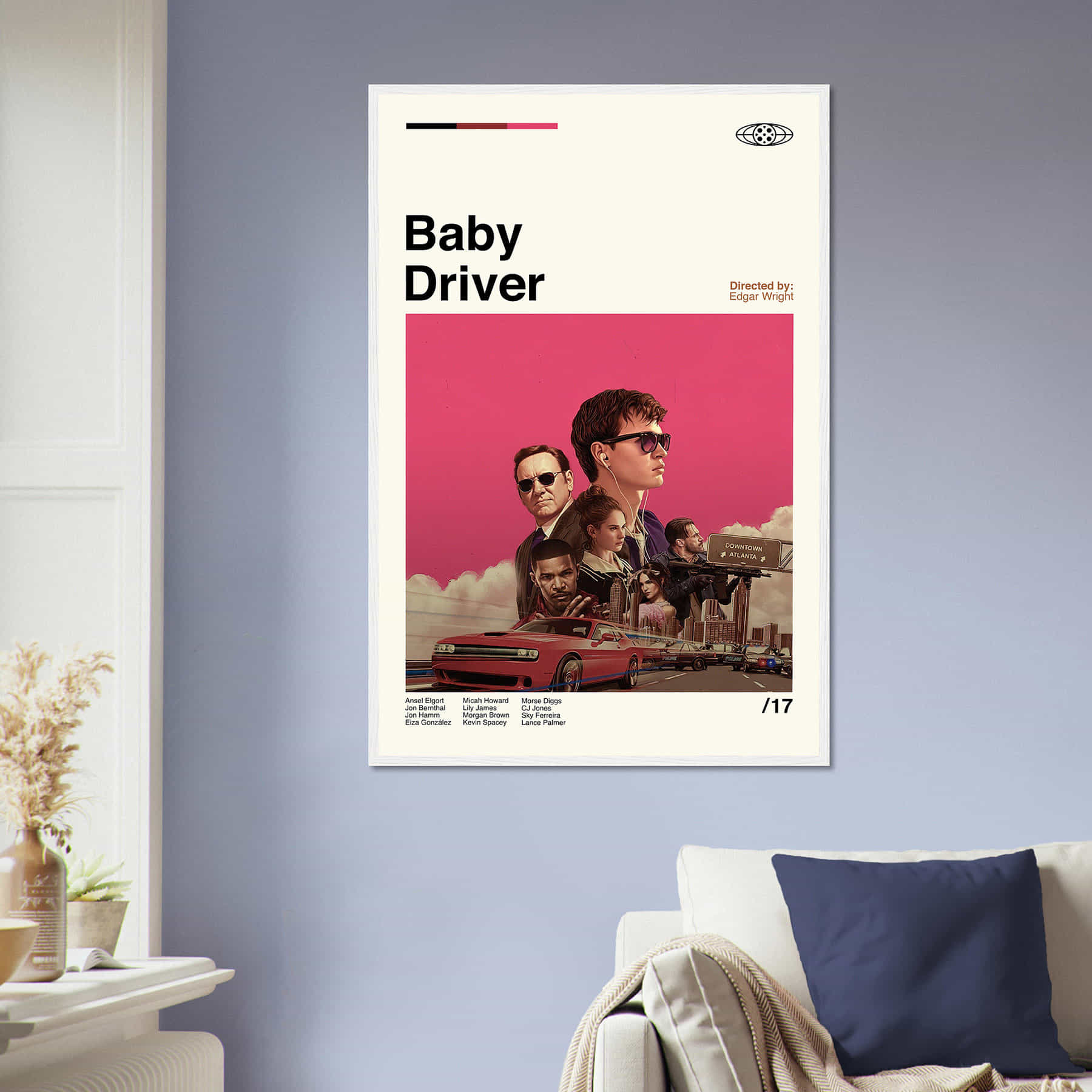 Baby Driver Movie Poster, Art Prints, Vintage Movie Poster - Citiesbox