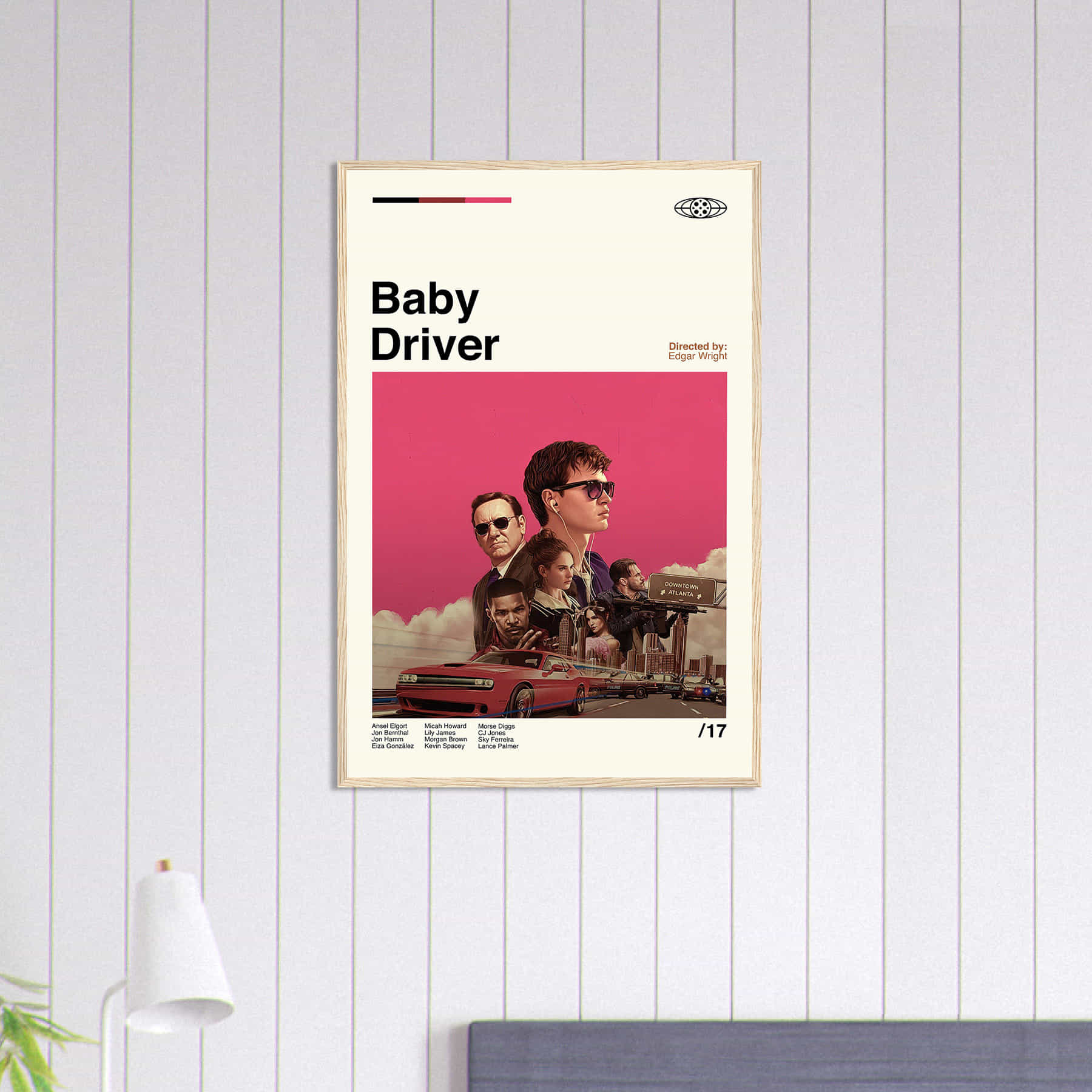 Baby Driver Movie Poster, Art Prints, Vintage Movie Poster - Citiesbox