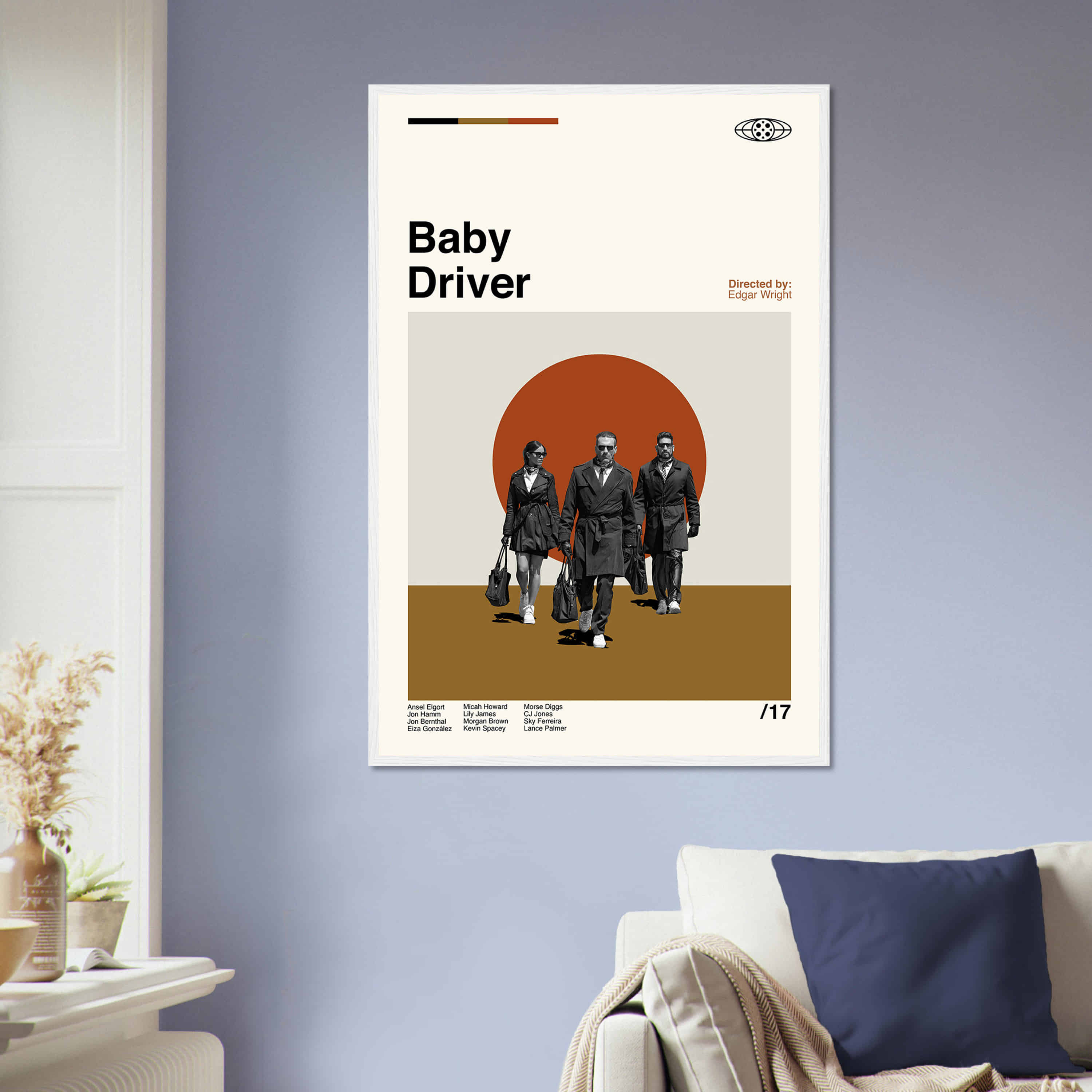Baby Driver Poster, Baby Driver Movie, Vintage Modern - Citiesbox