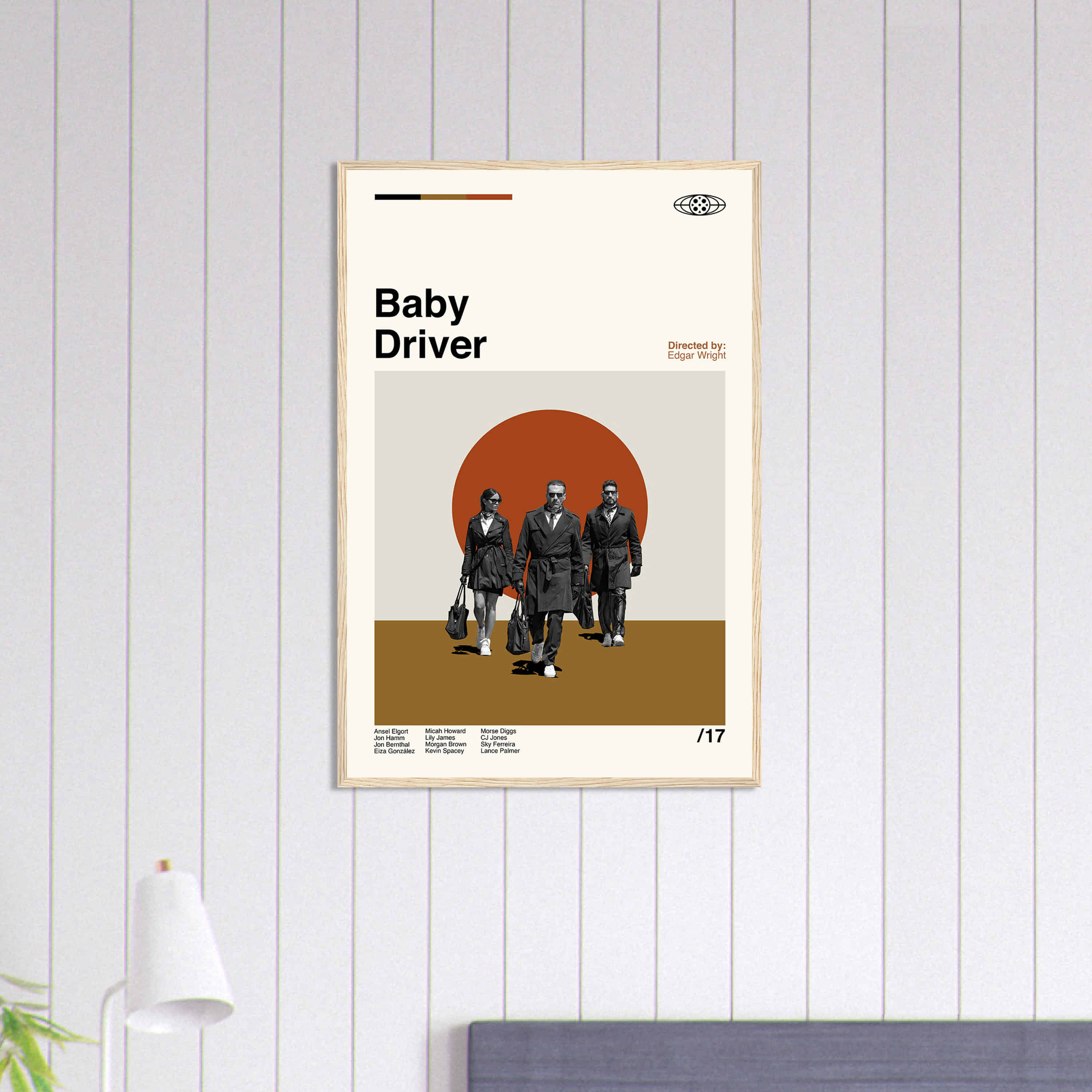 Baby Driver Poster, Baby Driver Movie, Vintage Modern - Citiesbox