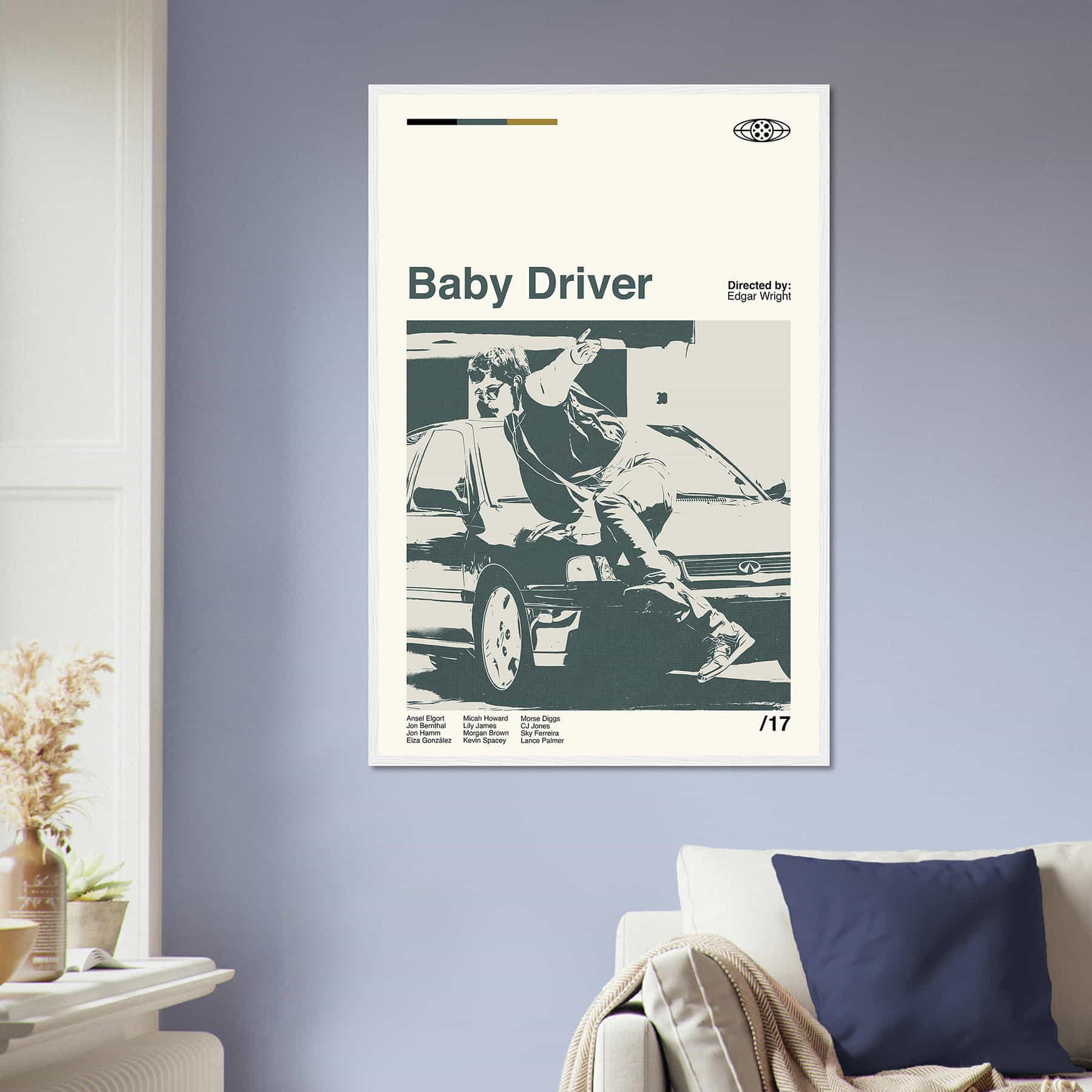 Baby Driver Poster, Baby Driver Print, Vintage Poster - Citiesbox