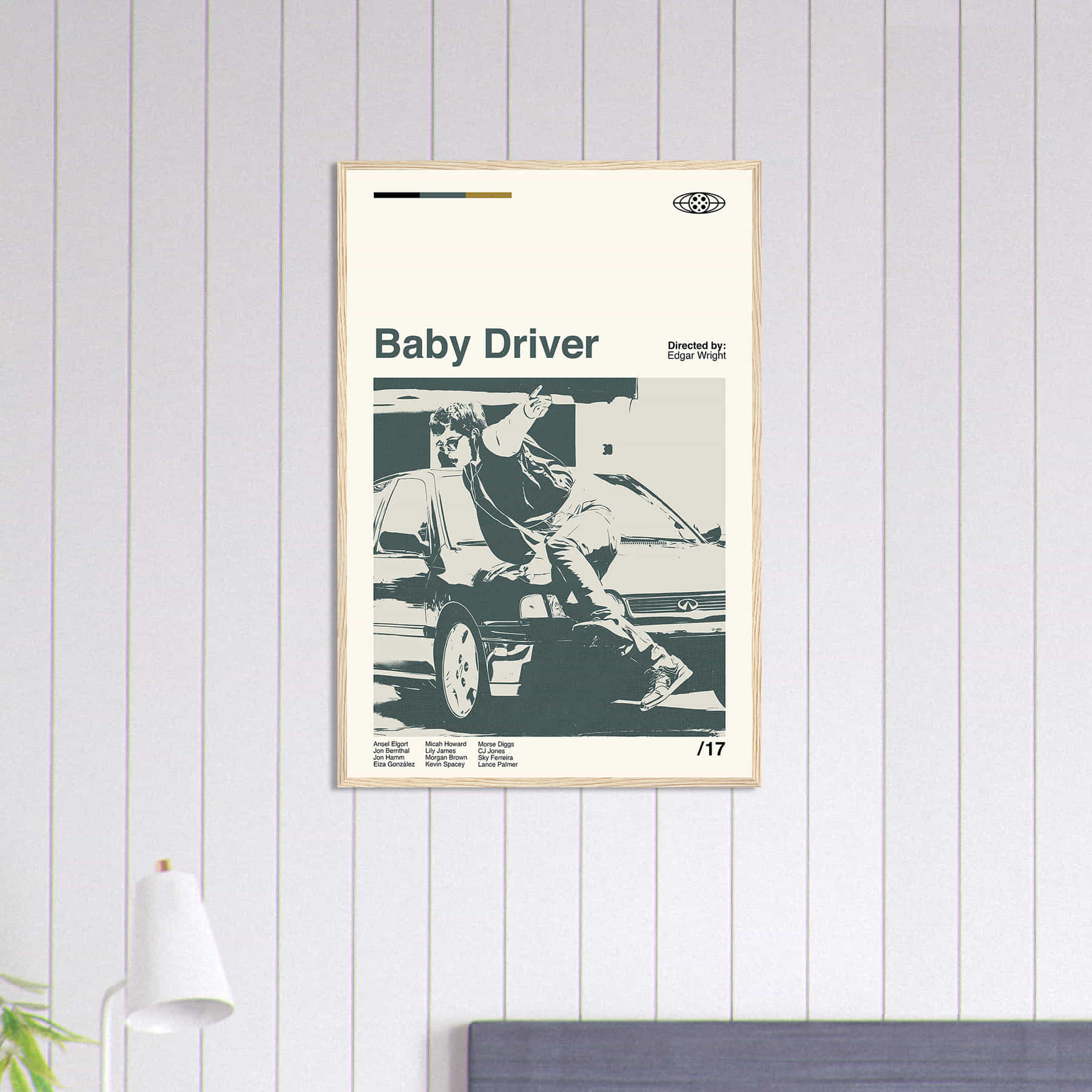Baby Driver Poster, Baby Driver Print, Vintage Poster - Citiesbox