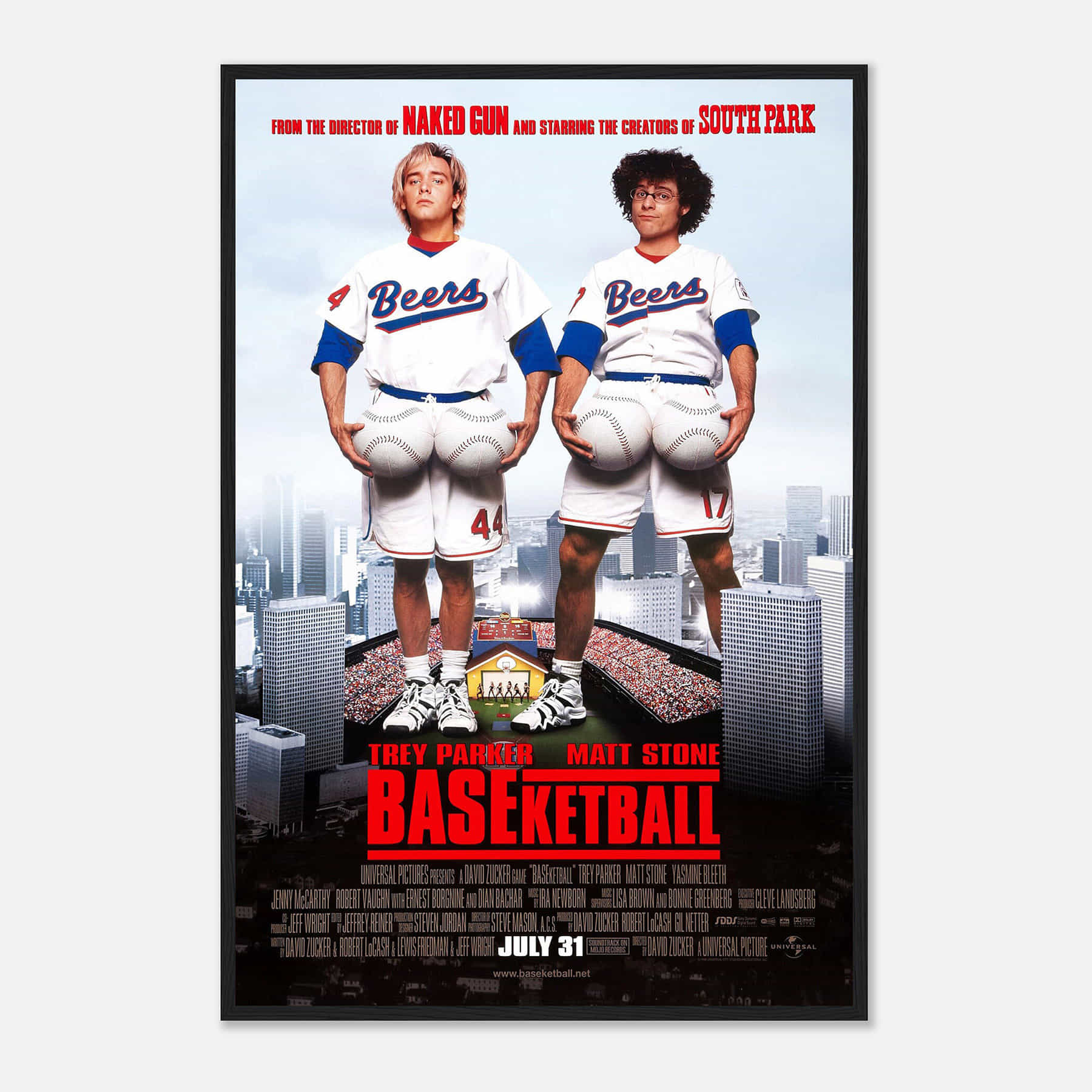 BASEketball Movie Poster, BASEketball Classic Vintage Movie Poster ...