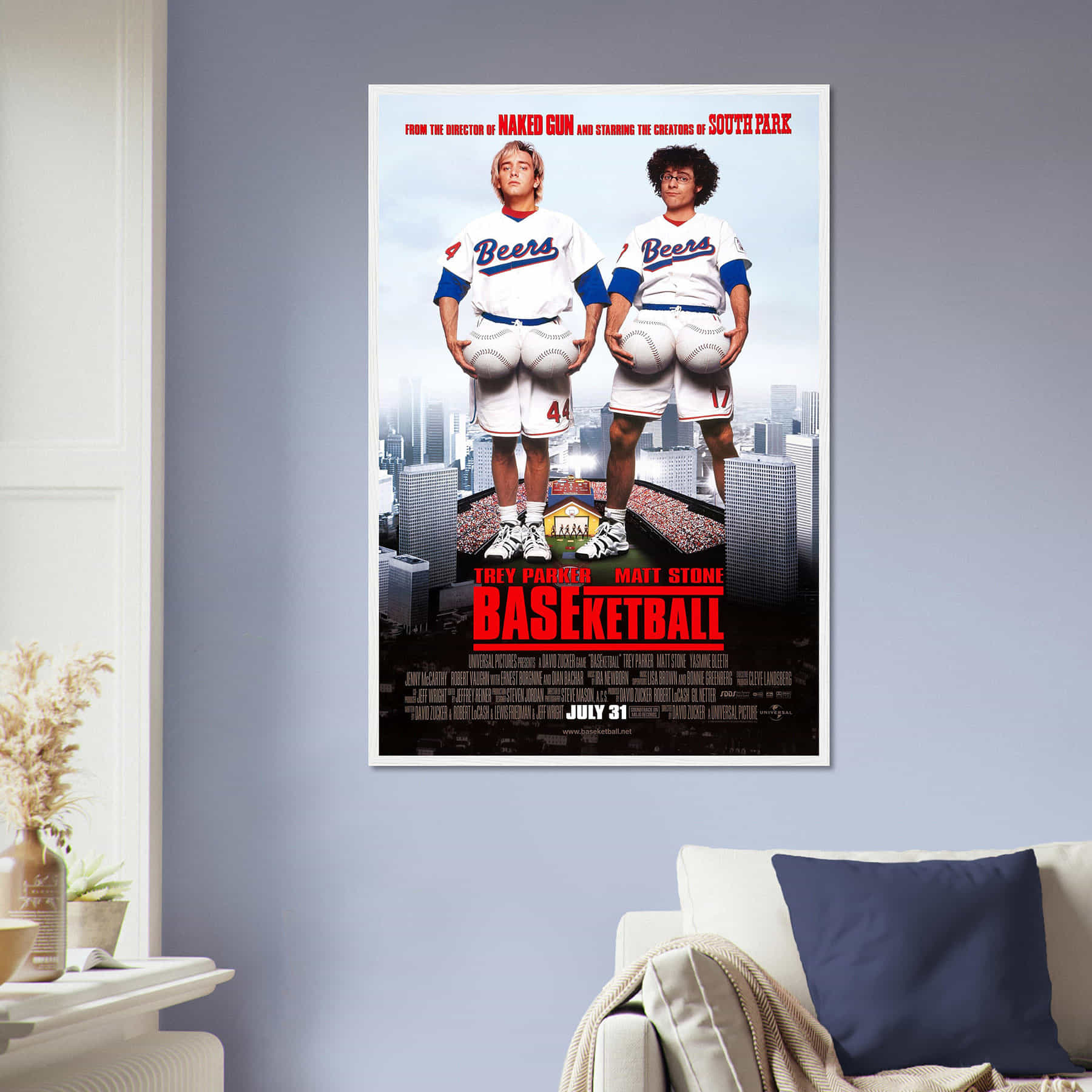 BASEketball Movie Poster, BASEketball Classic Vintage Movie Poster ...