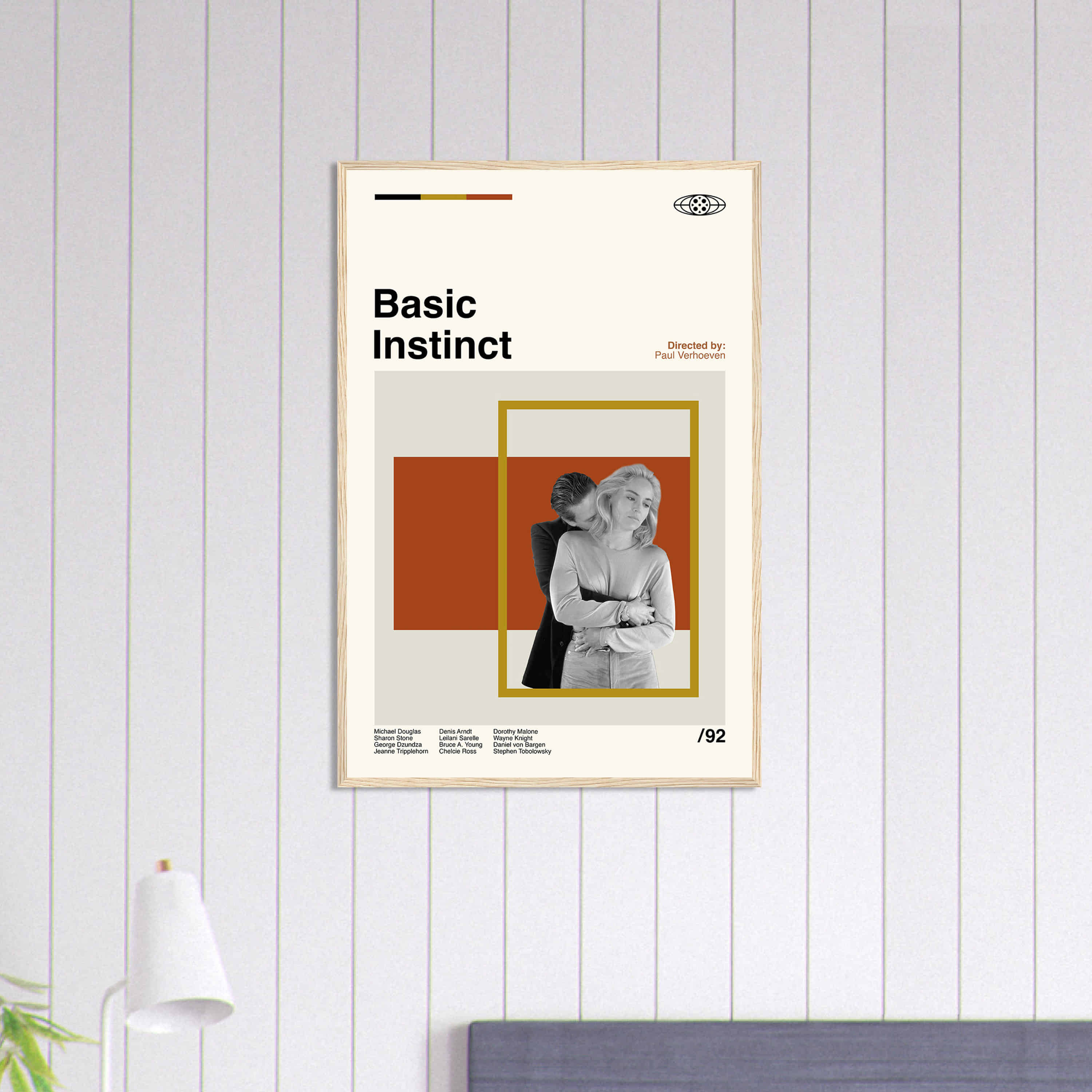 Basic Instinct Movie Poster, Basic Instinct Poster, Vintage Modern ...