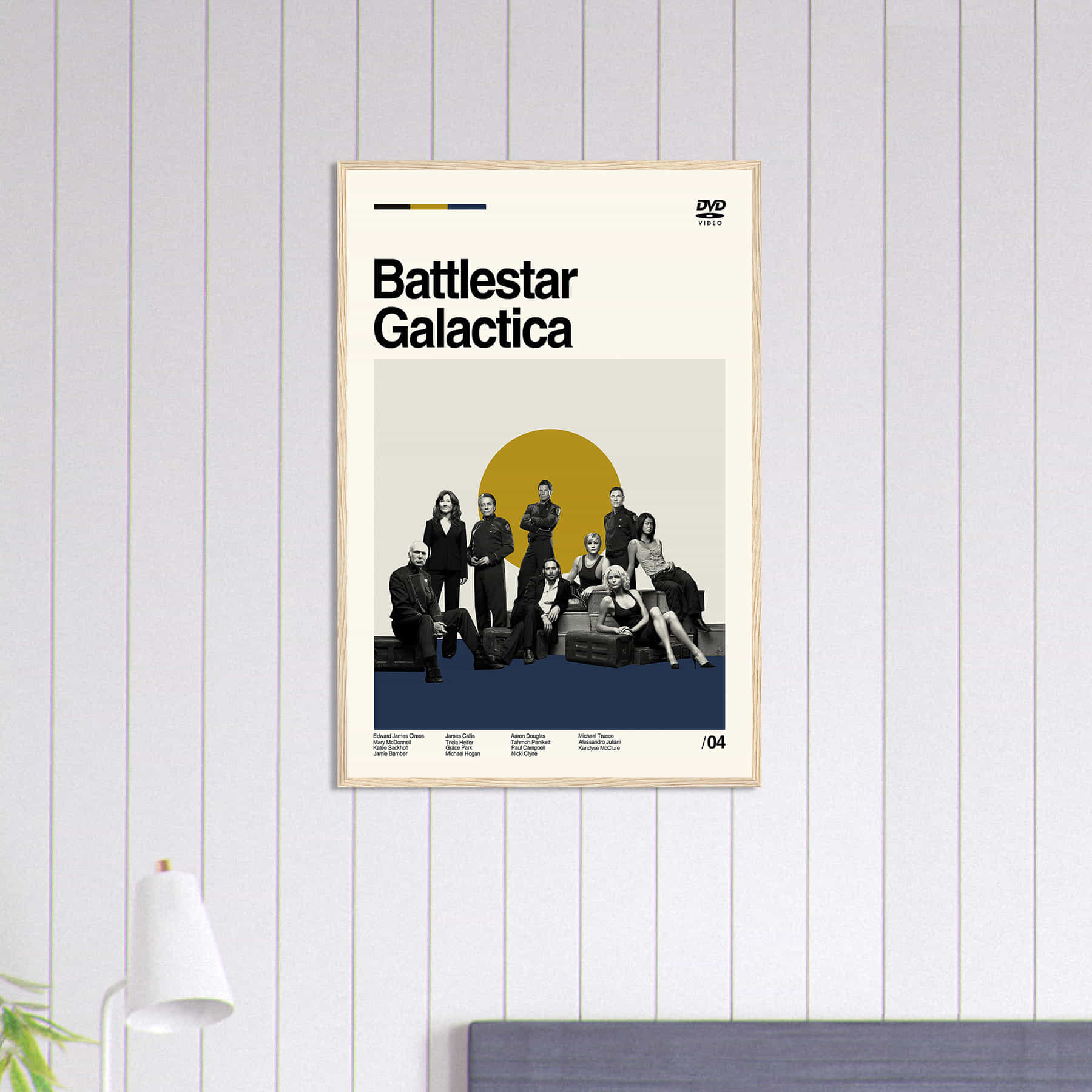 Battlestar Galactica Movie Poster, Battlestar Galactica Print, Retro ...