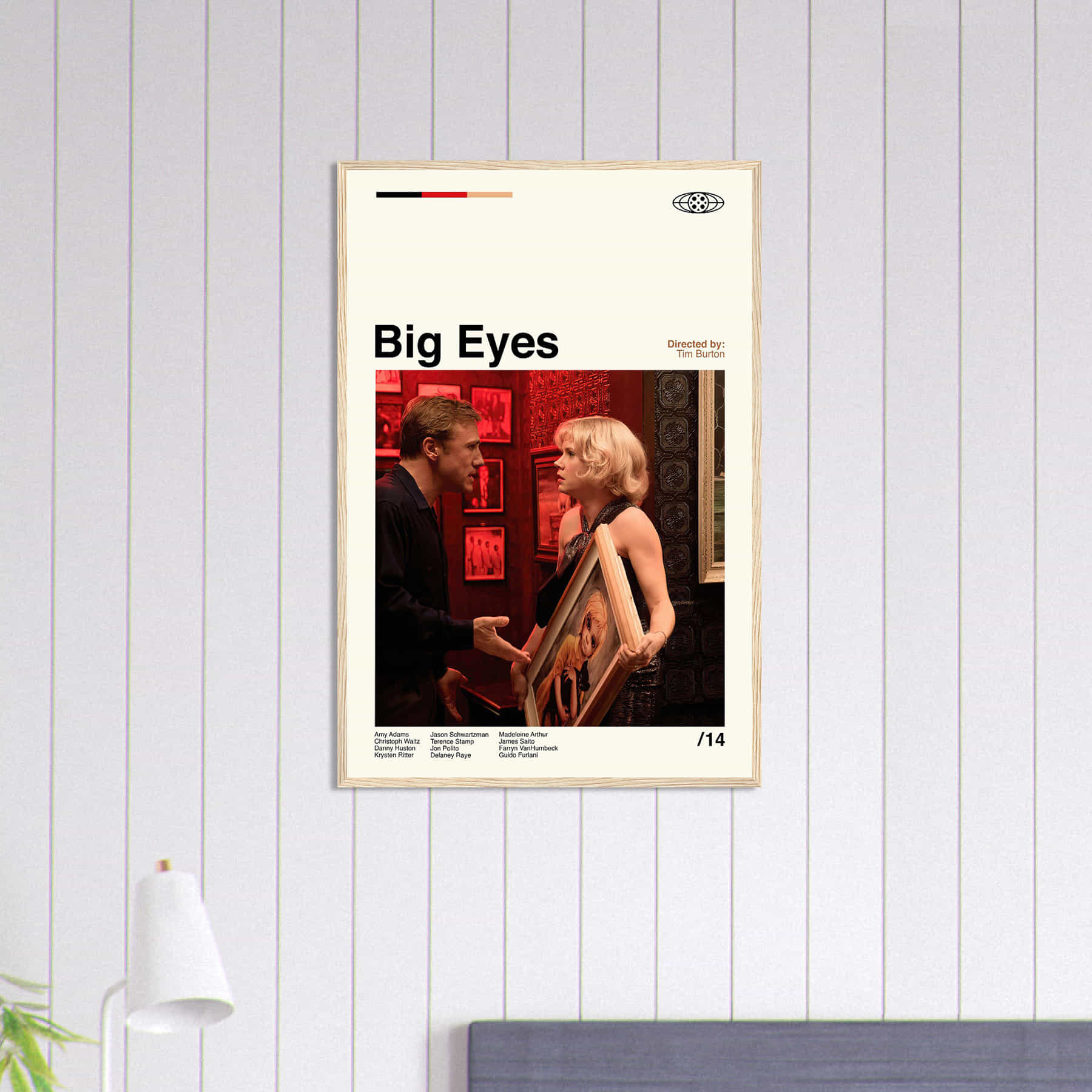 Big Eyes Movie Poster, Tim Burton, Amy Adams - Citiesbox