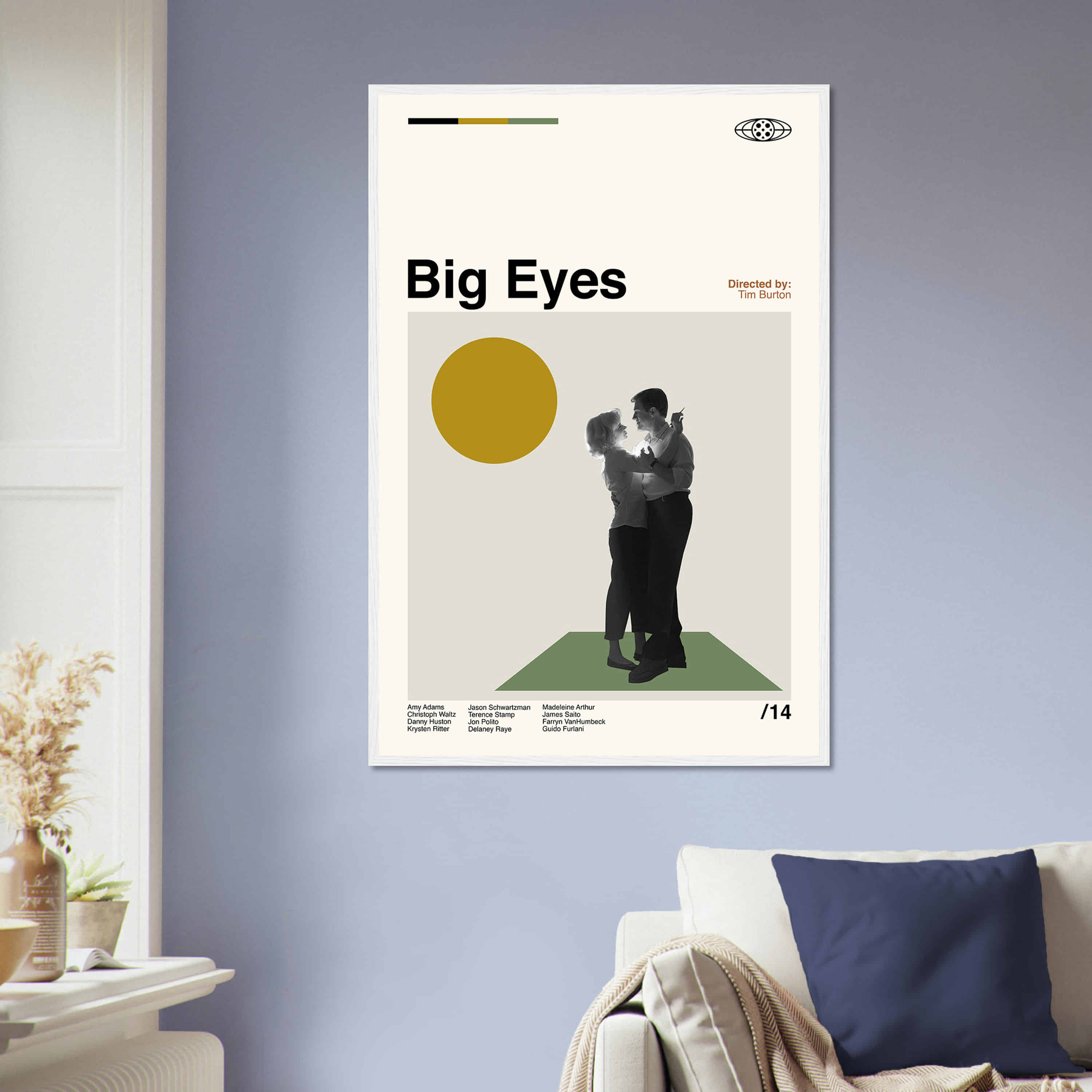 Big Eyes Poster, Big Eyes Movie Poster, Vintage Modern - Citiesbox