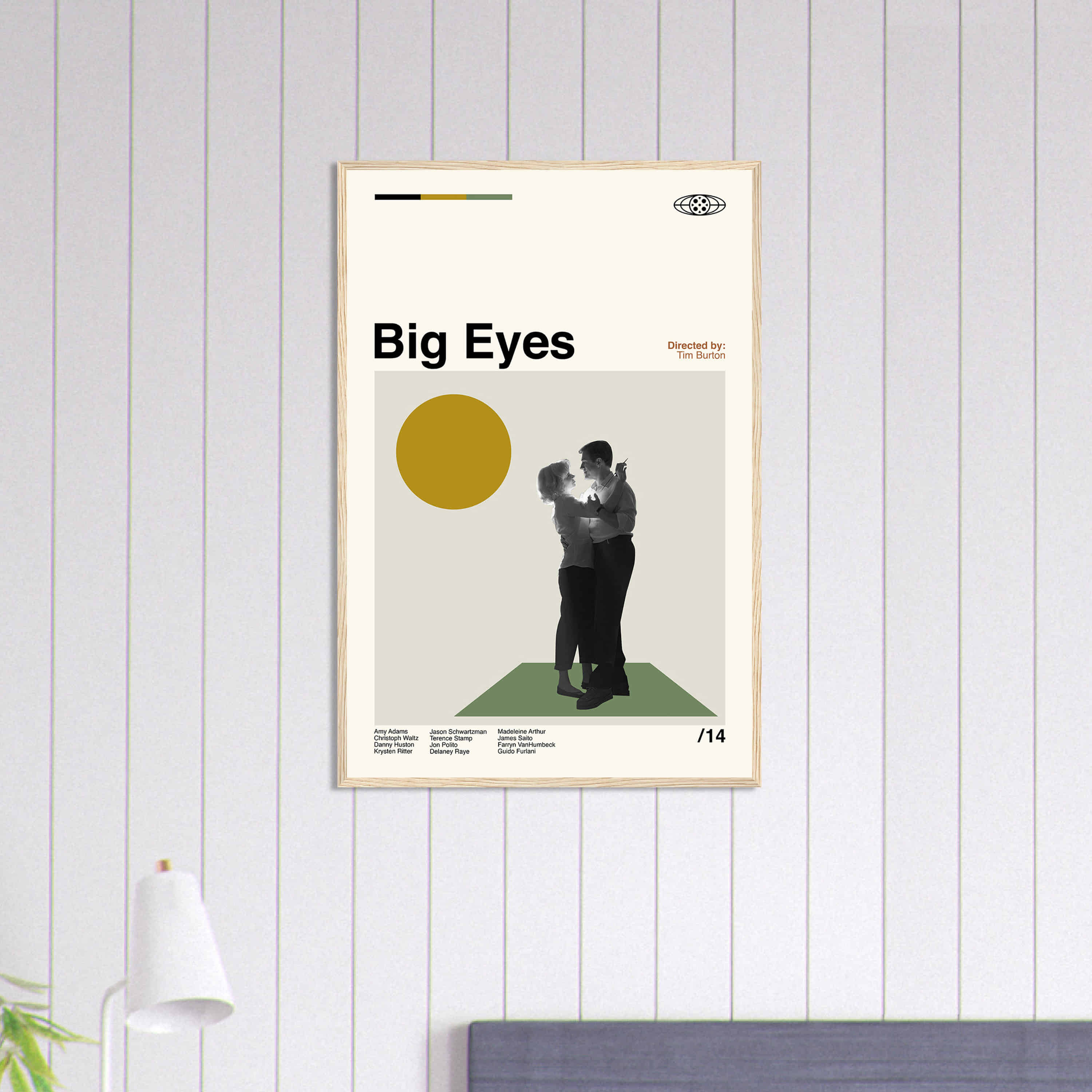 Big Eyes Poster, Big Eyes Movie Poster, Vintage Modern - Citiesbox
