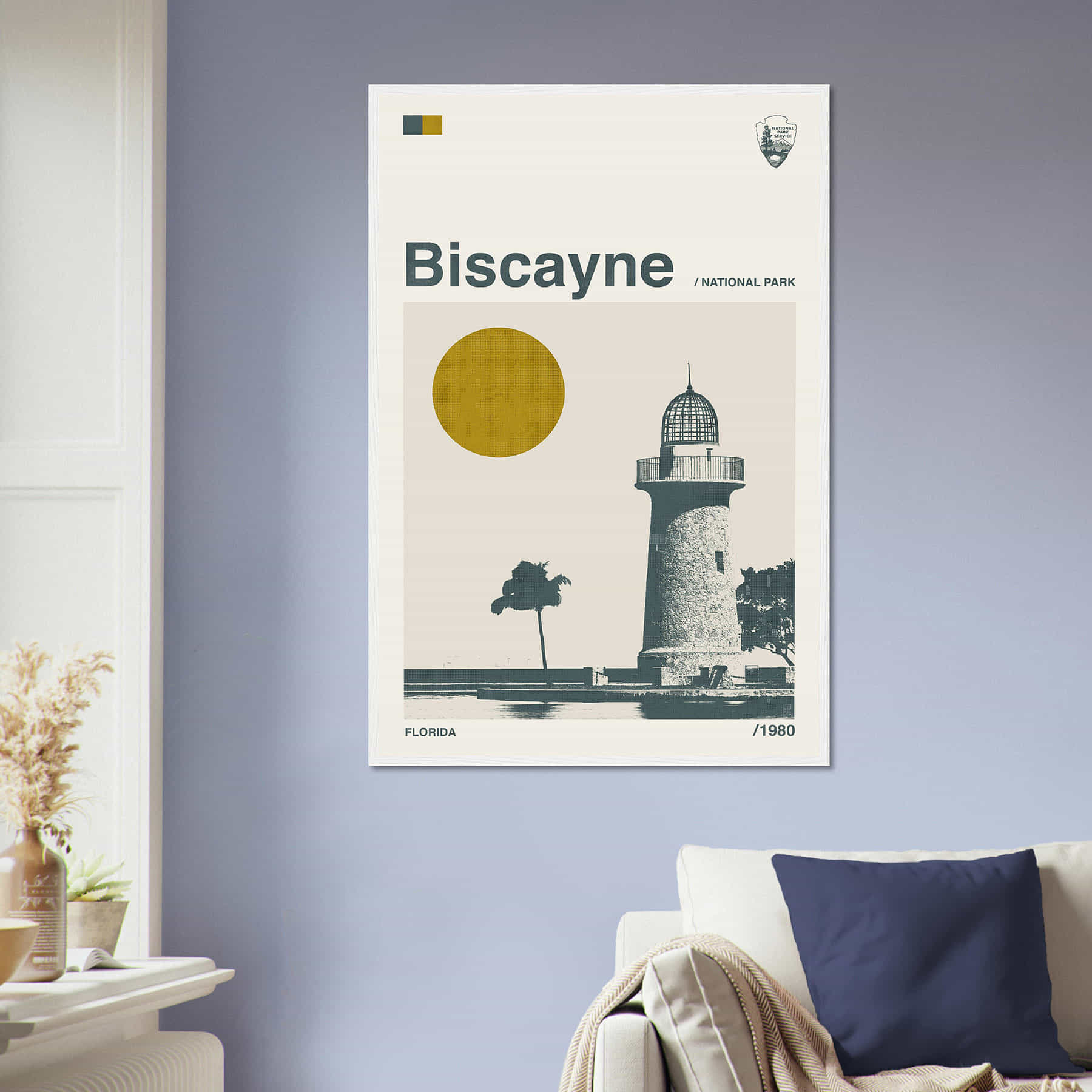 Biscayne National Park Poster Wall Art, Biscayne Florida National Park ...
