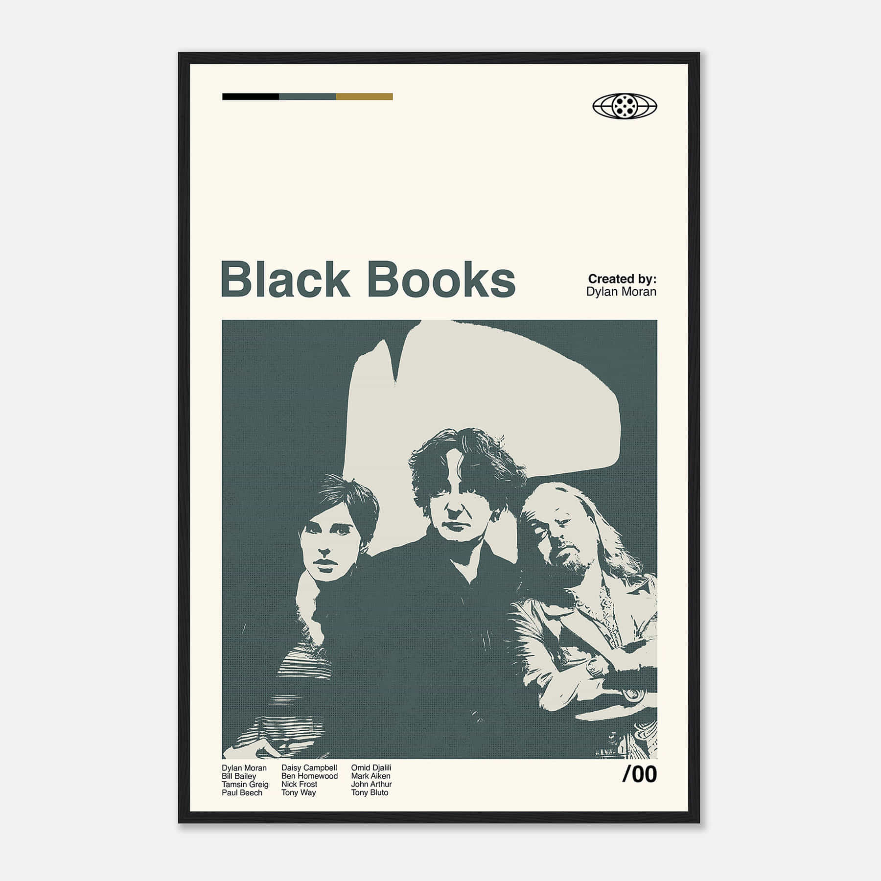 Black Books Poster, Black Books Print, Black Books Art - Citiesbox