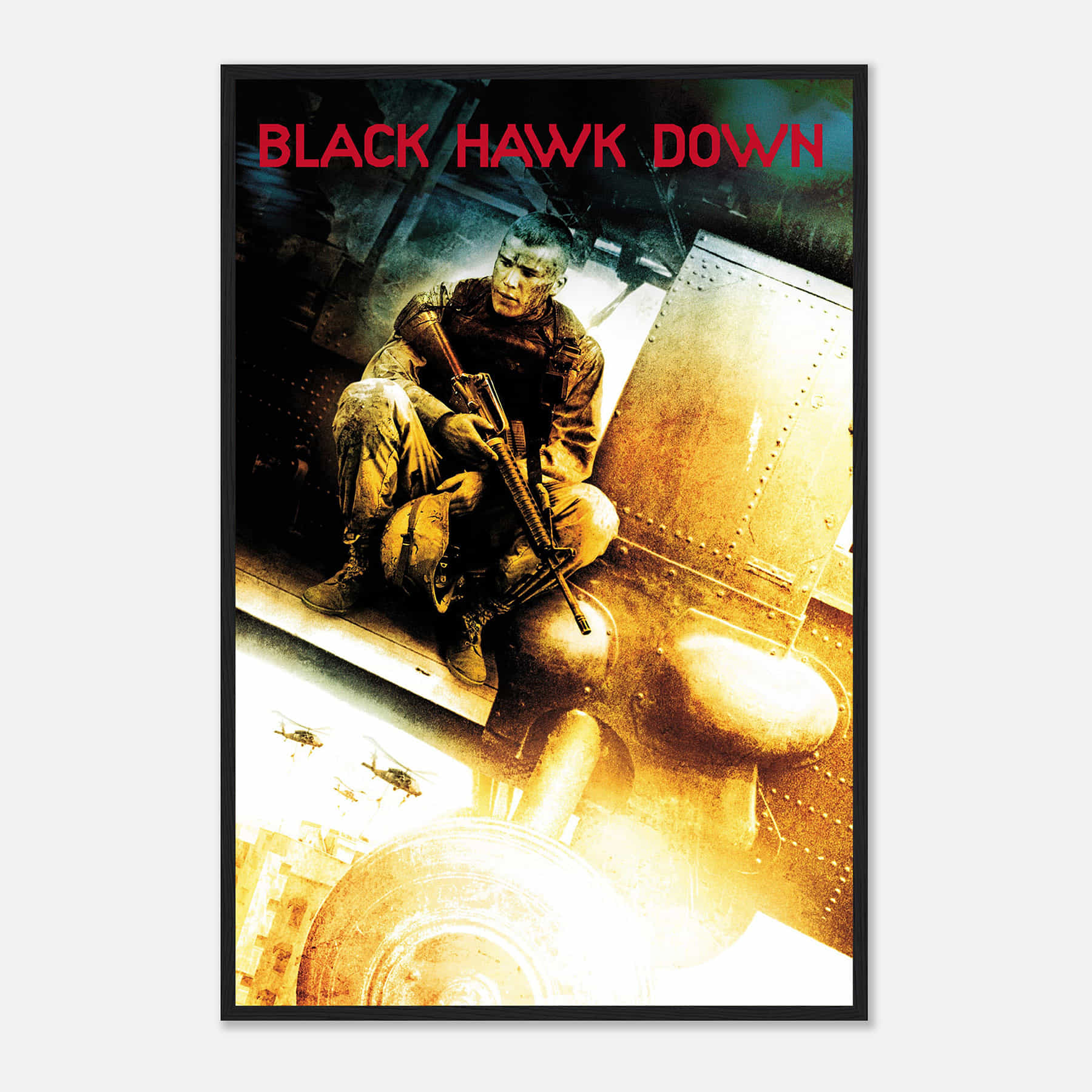 Black Hawk Down Movie Poster, Black Hawk Down Classic Movie Poster ...