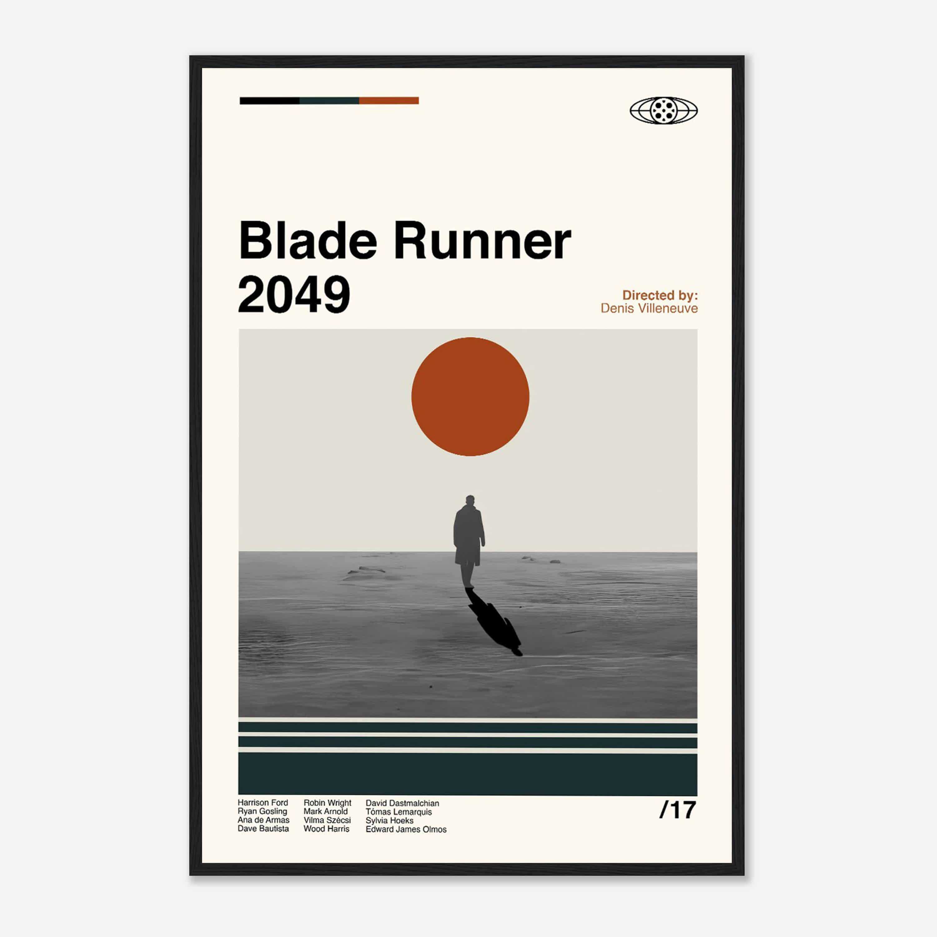 Blade Runner 2049 Poster, Movie Poster, Retro Modern Art DS3 - Citiesbox