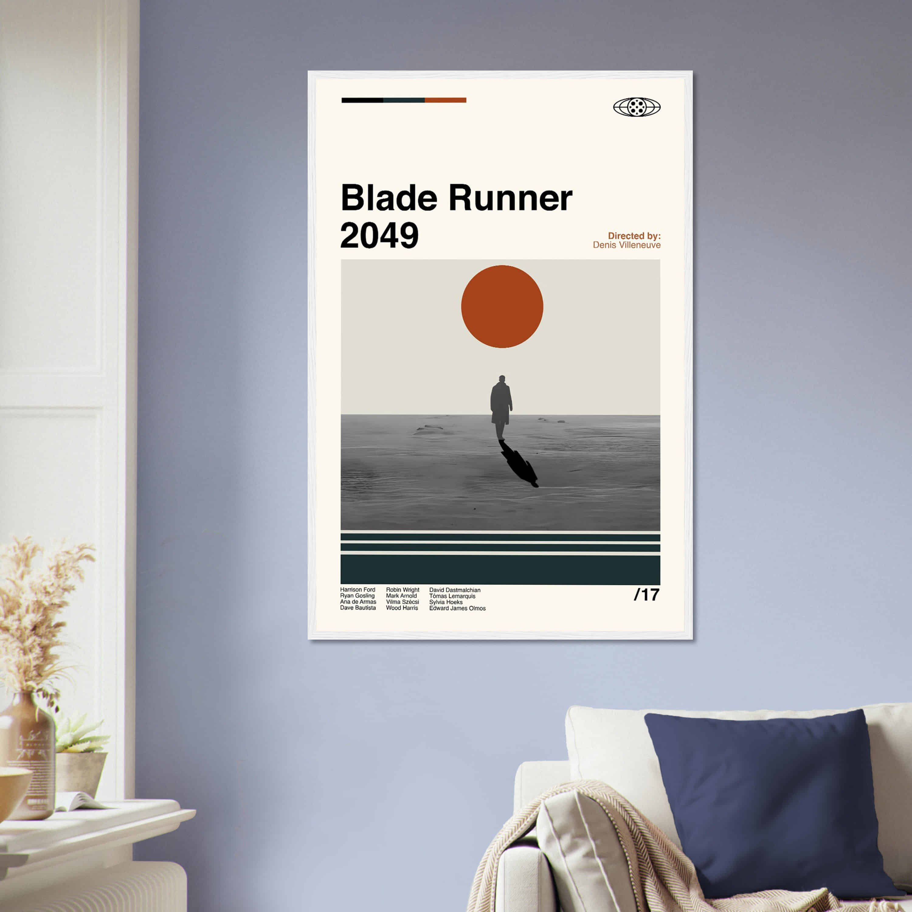 Blade Runner 2049 Poster, Movie Poster, Retro Modern Art DS3 - Citiesbox