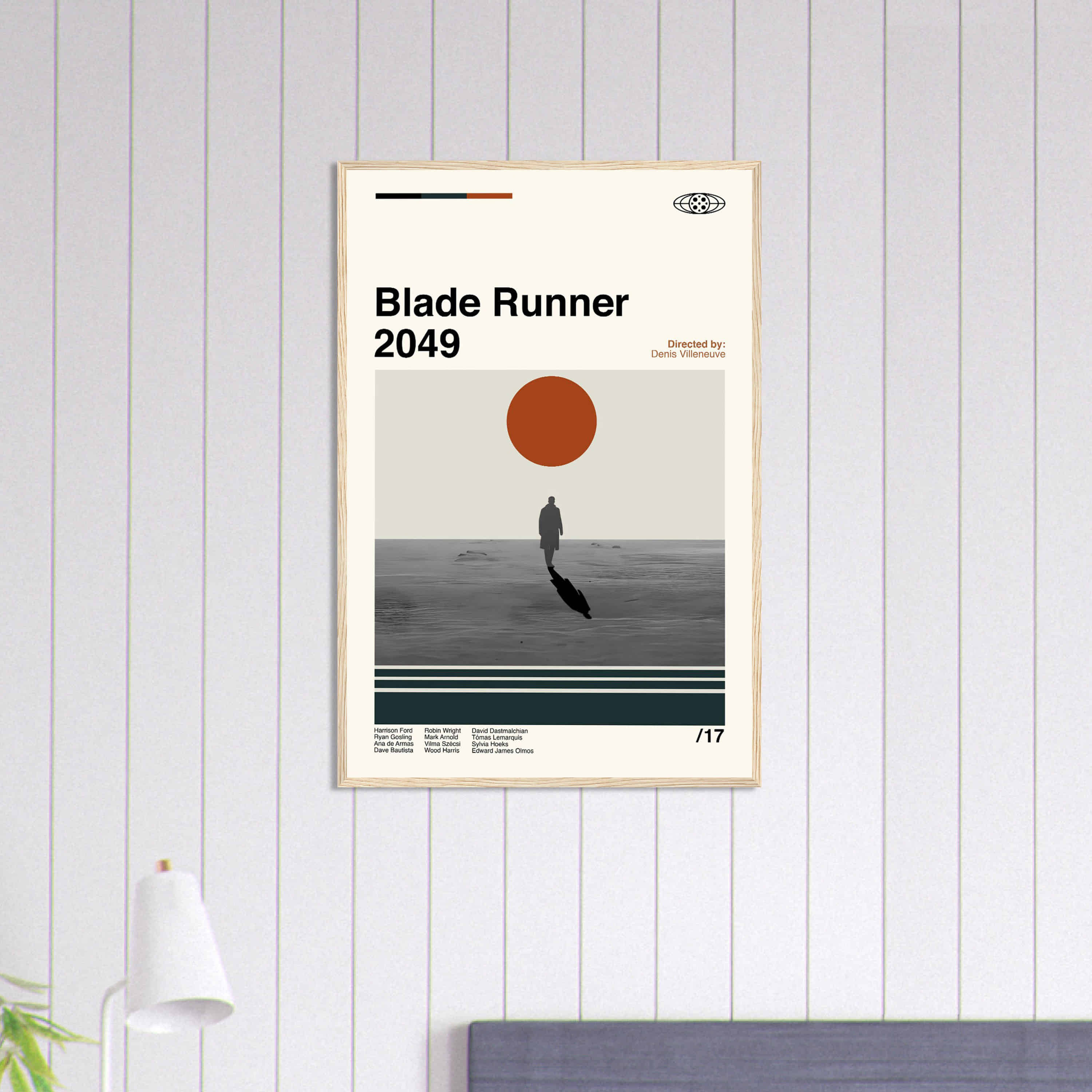 Blade Runner 2049 Poster, Movie Poster, Retro Modern Art DS3 - Citiesbox