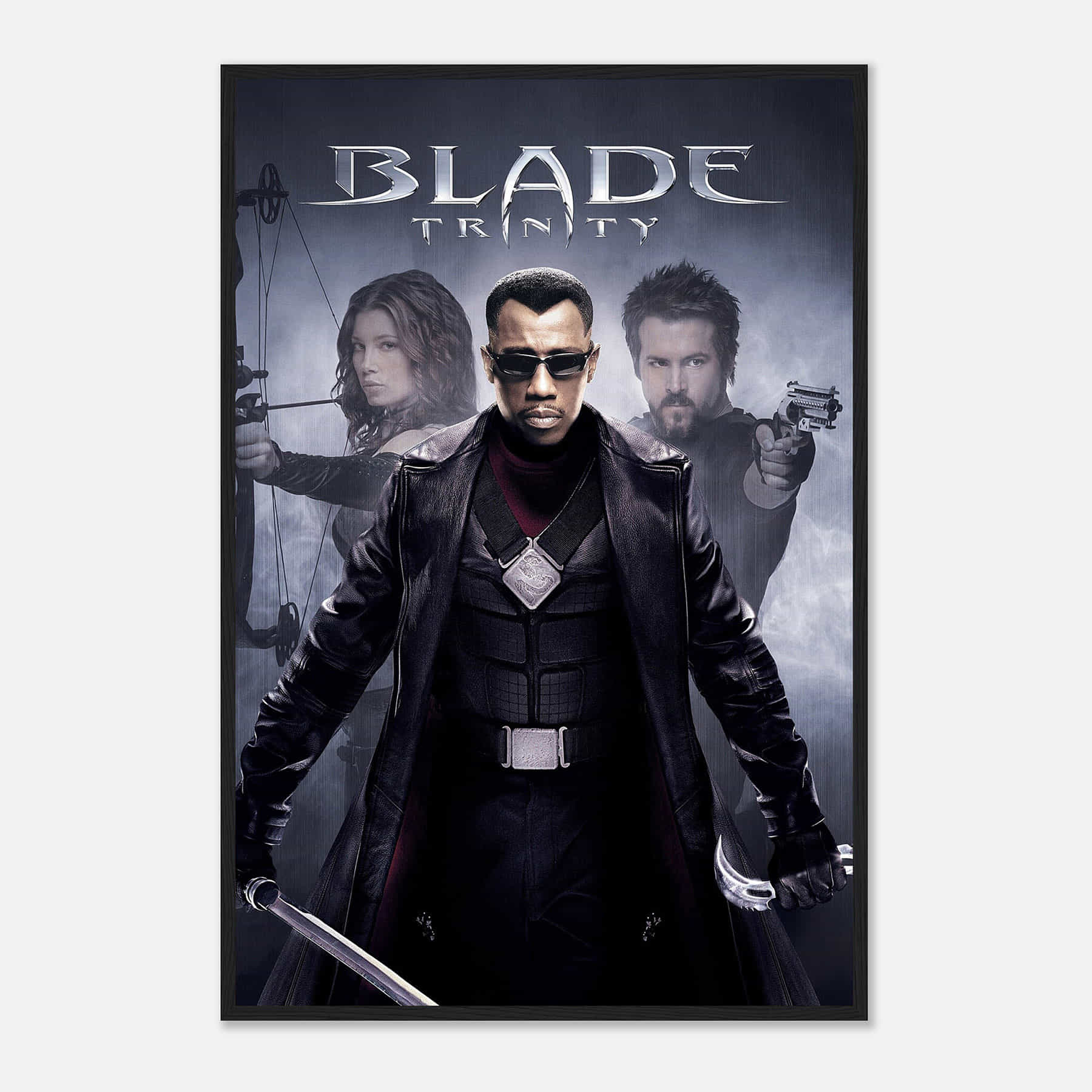 Blade Trinity (2004) Movie Poster, Blade Trinity Classic Movie Poster - Citiesbox