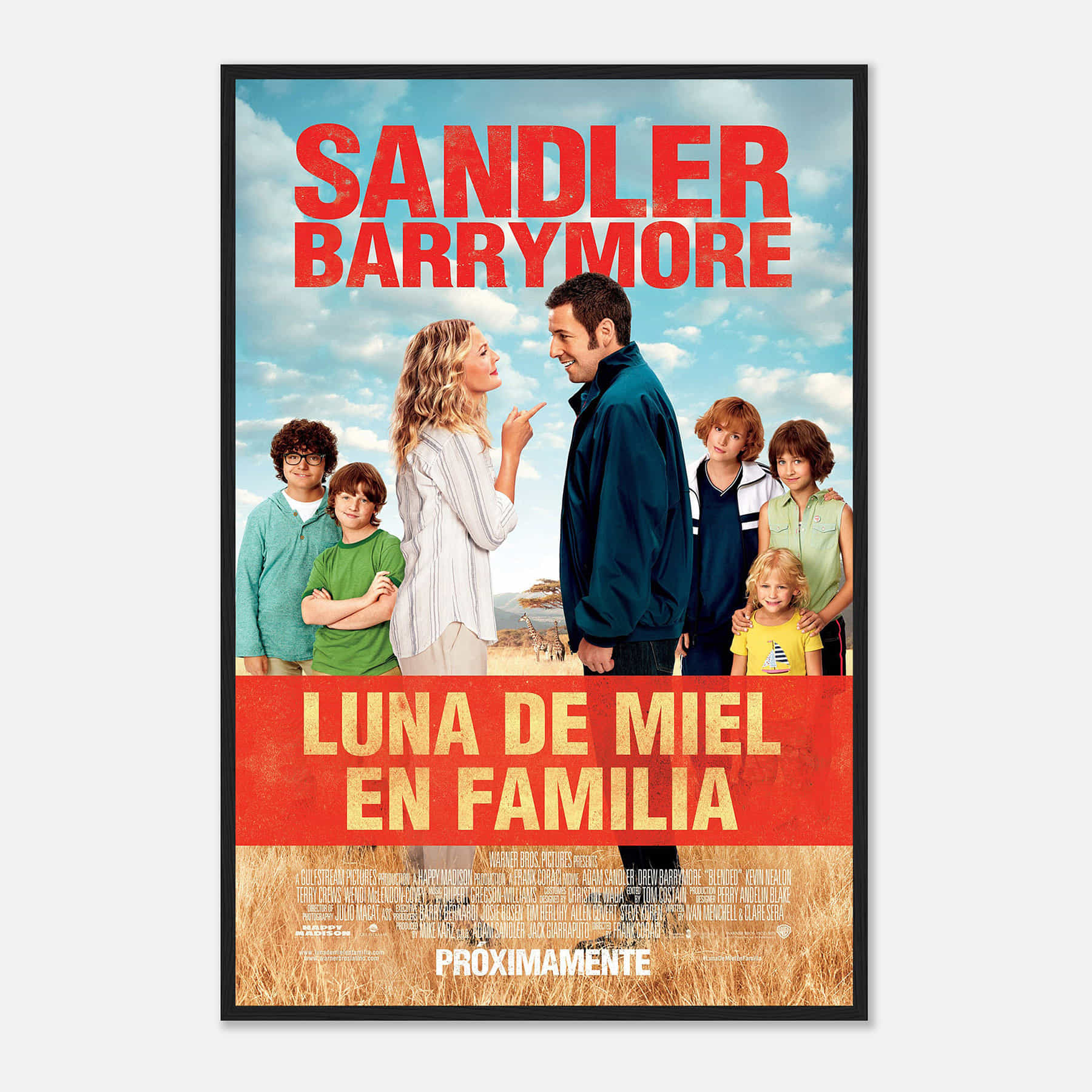 Blended (2014) Movie Poster, Blended Classic Movie Poster, Classic ...