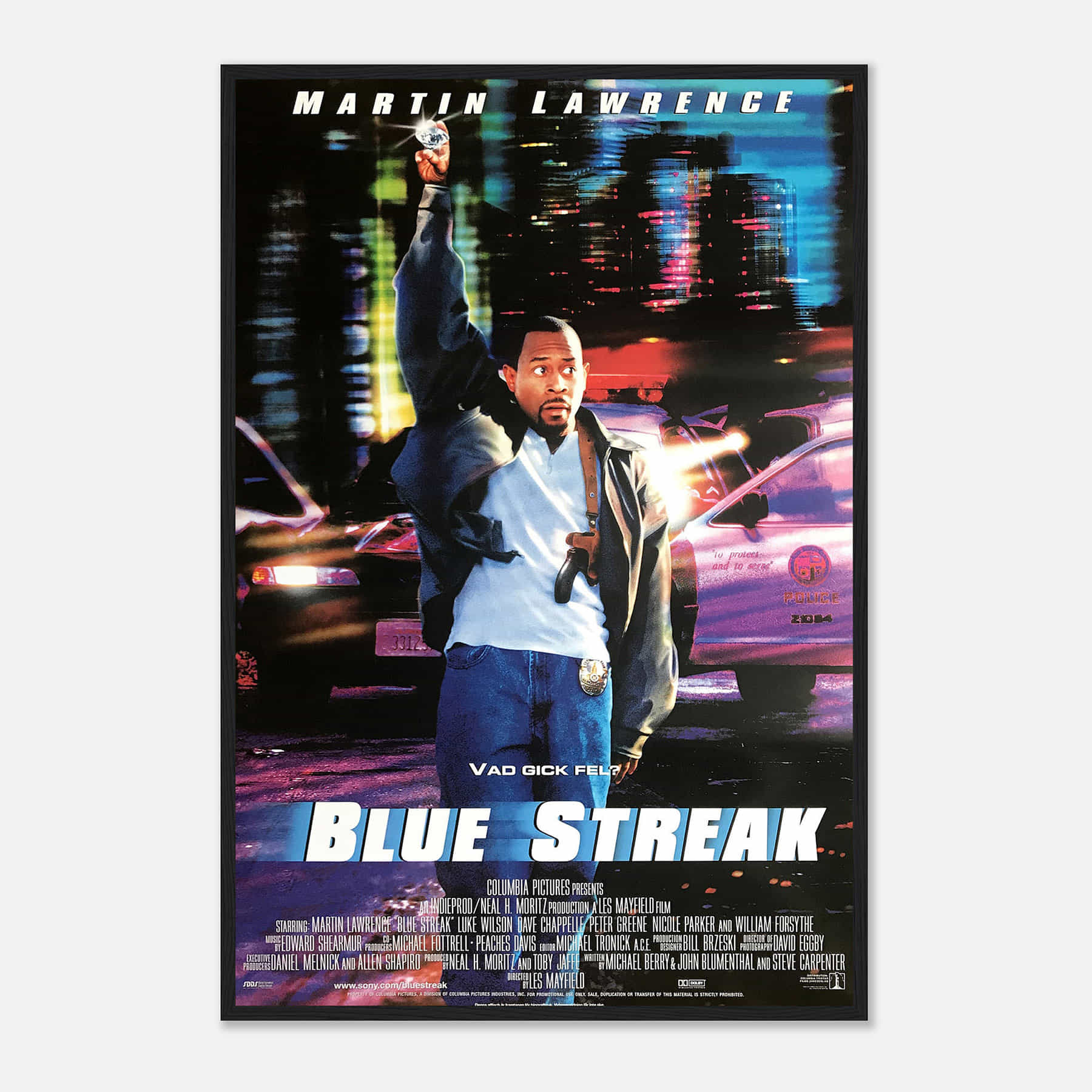 Blue Streak Movie Poster, Blue Streak (1999) Classic Movie Poster ...