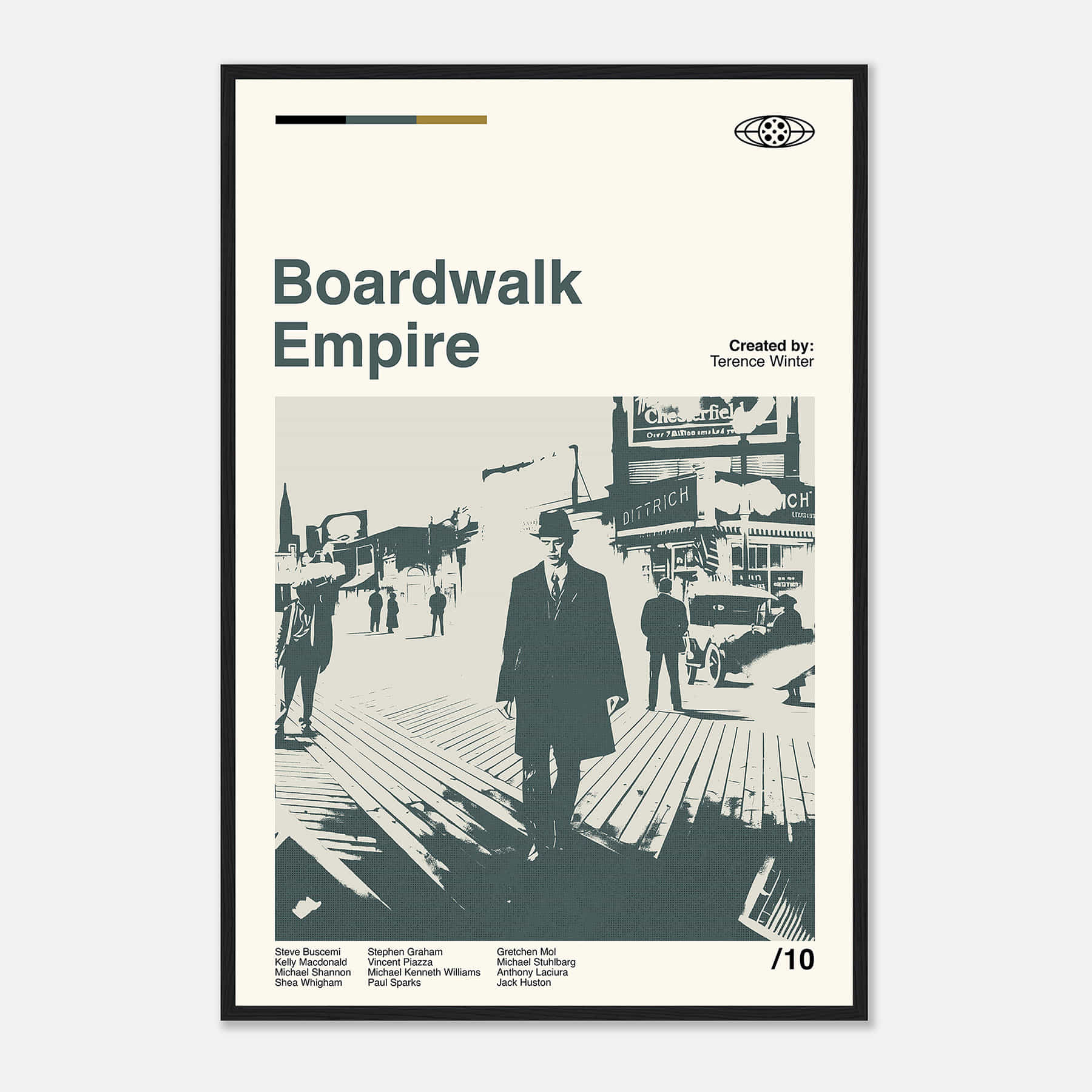 Boardwalk Empire Poster, Boardwalk Empire Print, Boardwalk Empire Art ...