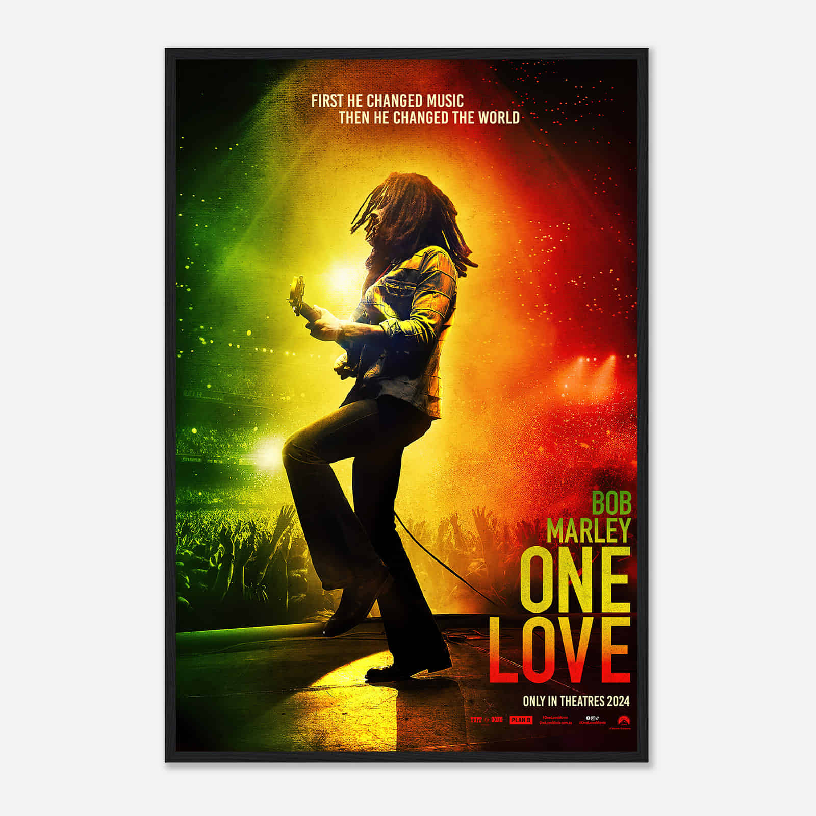 Bob Marley One Love Poster, Bob Marley One Love (2024) Movie Poster ...