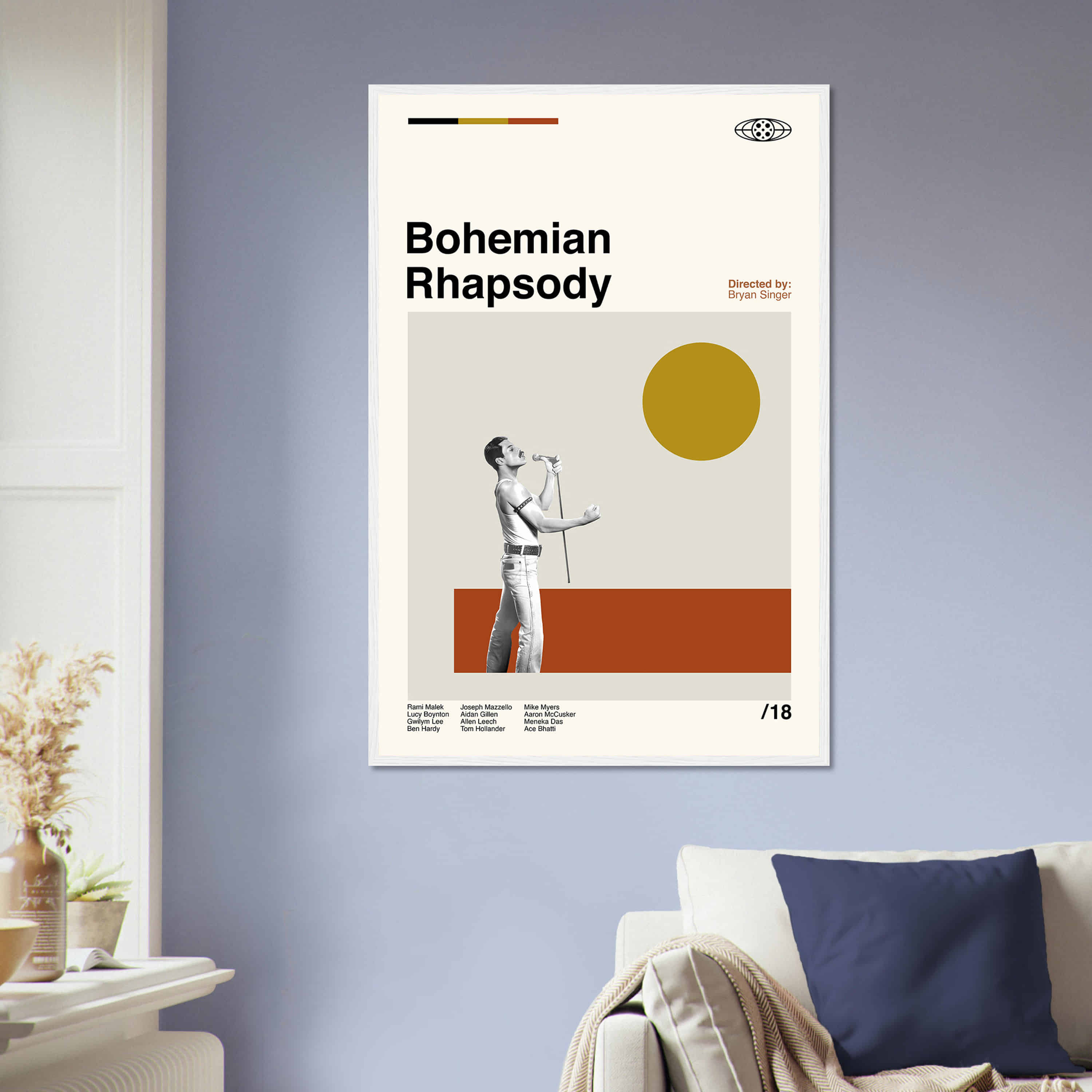 Bohemian Rhapsody Poster, Bohemian Rhapsody Movie, Vintage Modern ...