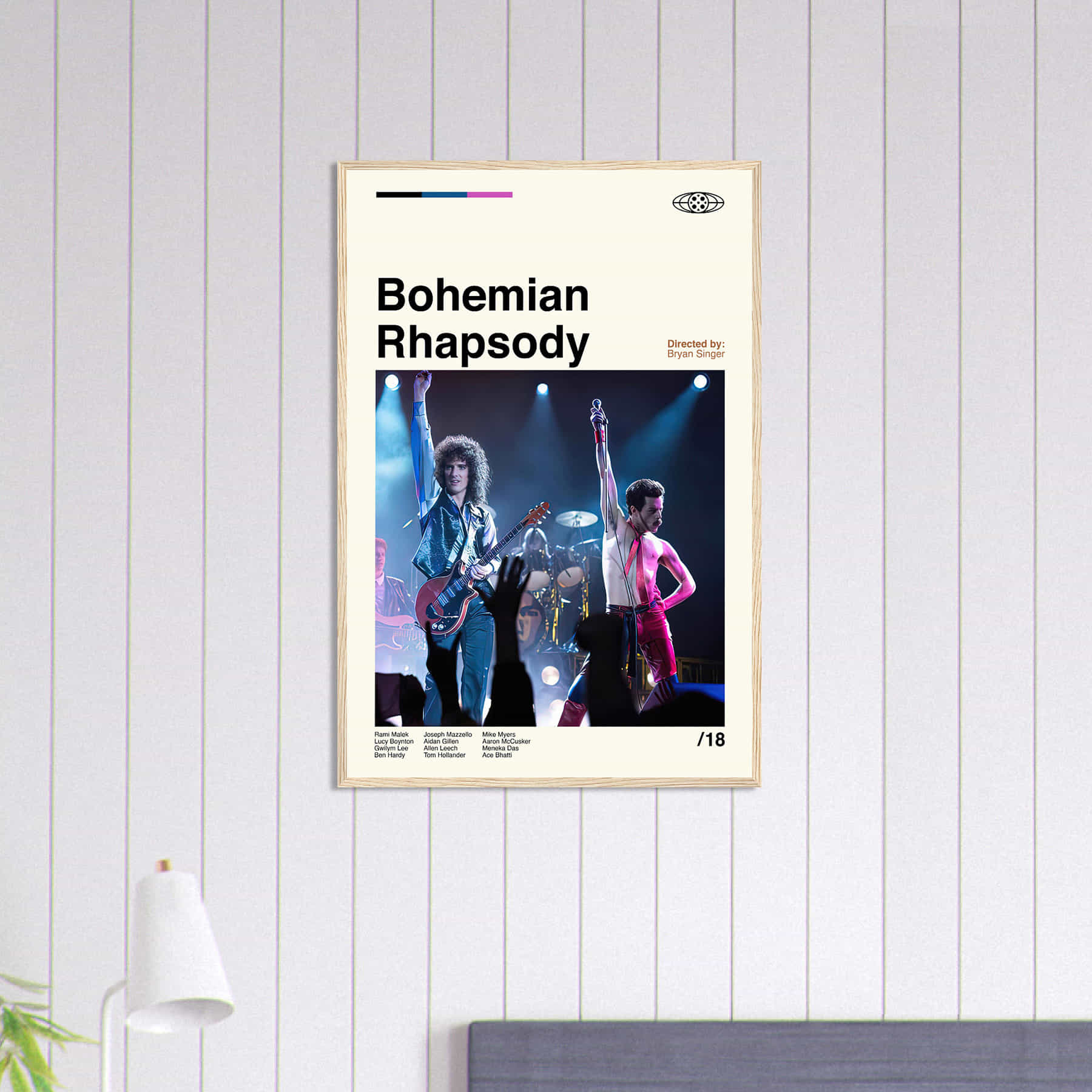 Bohemian Rhapsody Poster, Bohemian Rhapsody Print, Retro Movie Poster ...