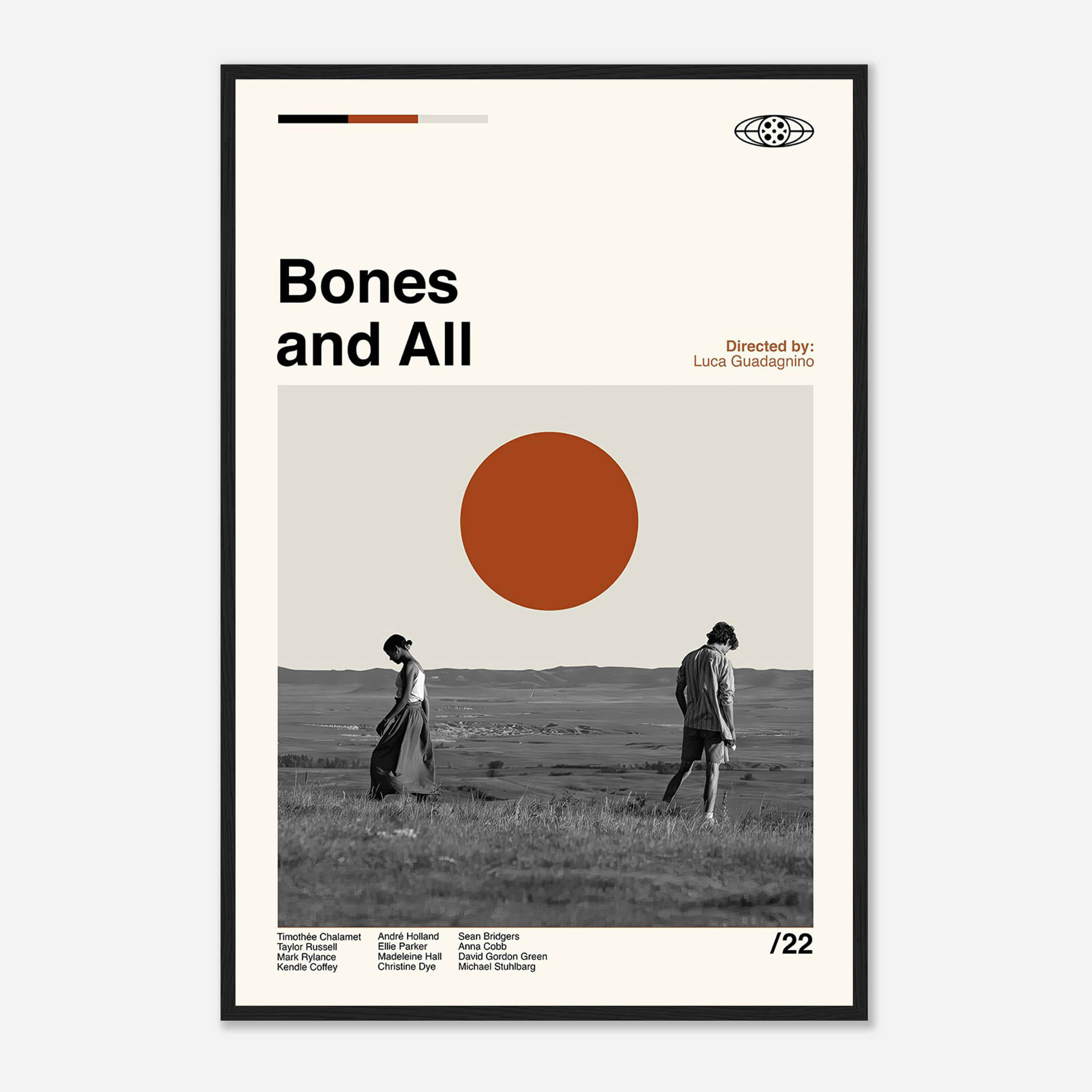 Bones And All Poster, Bones And All Movie Poster, Vintage Modern ...