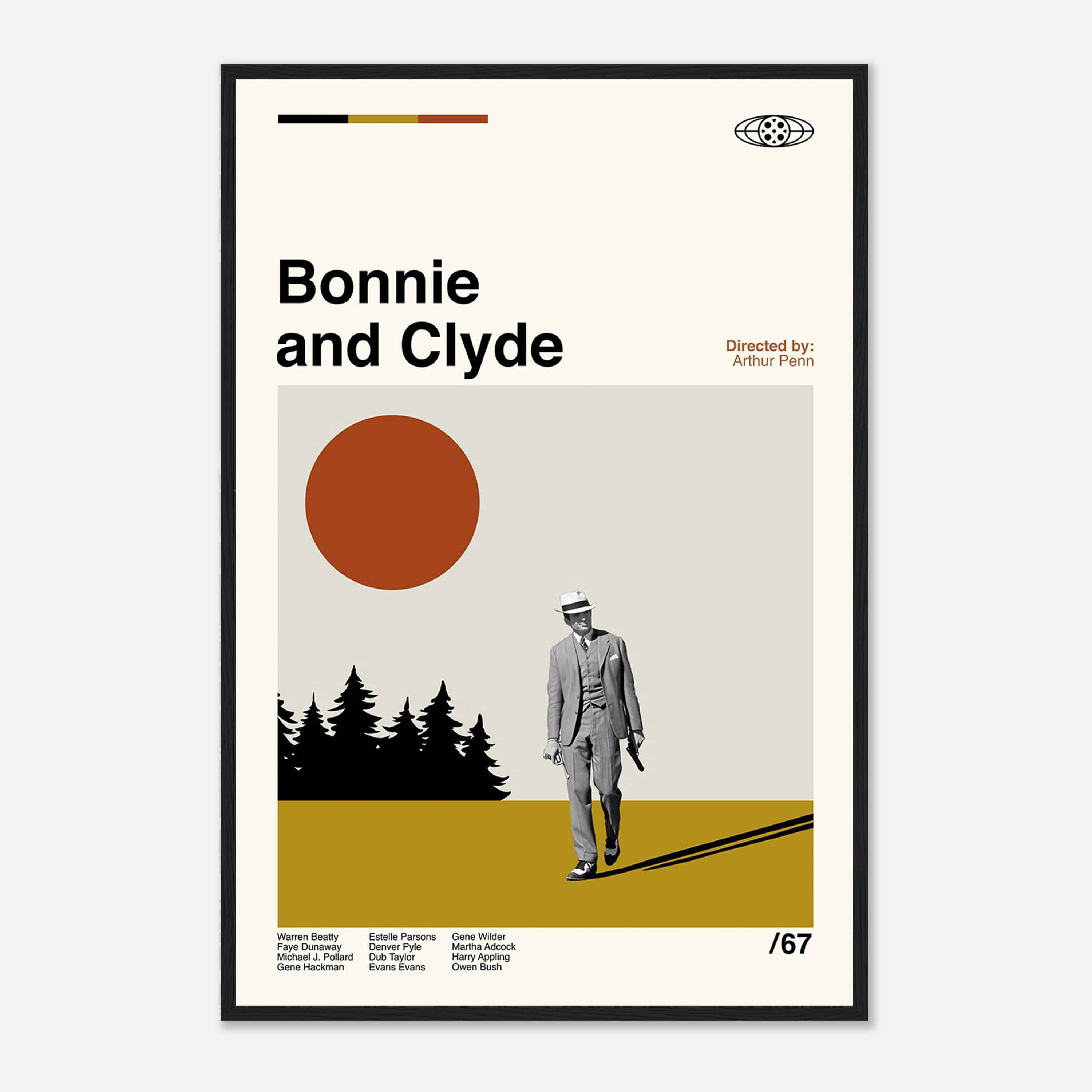 Bonnie And Clyde Poster, Bonnie And Clyde Movie, Movie Poster - Citiesbox