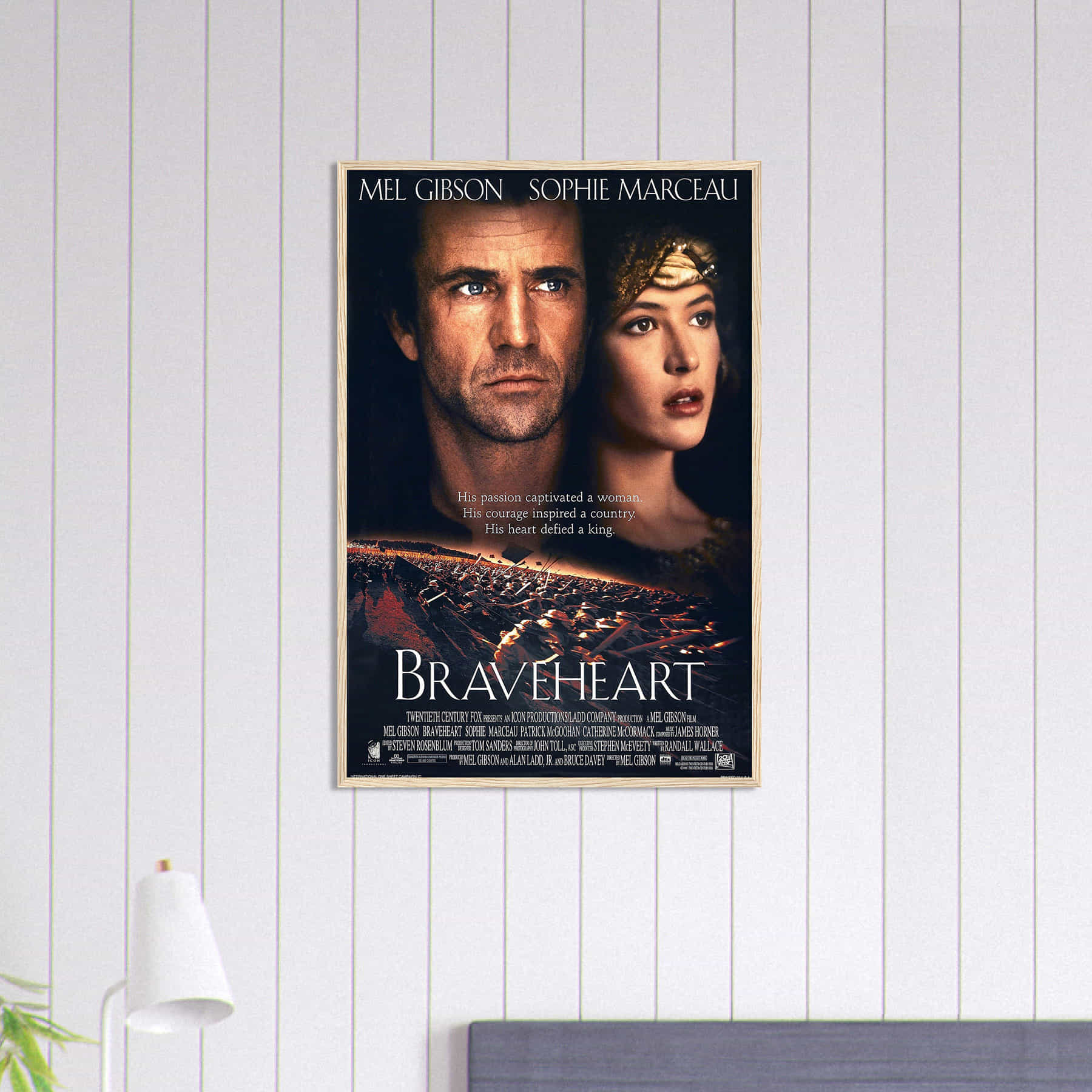 Braveheart Movie Poster, Classic Vintage Movie Poster, Braveheart (1995 ...