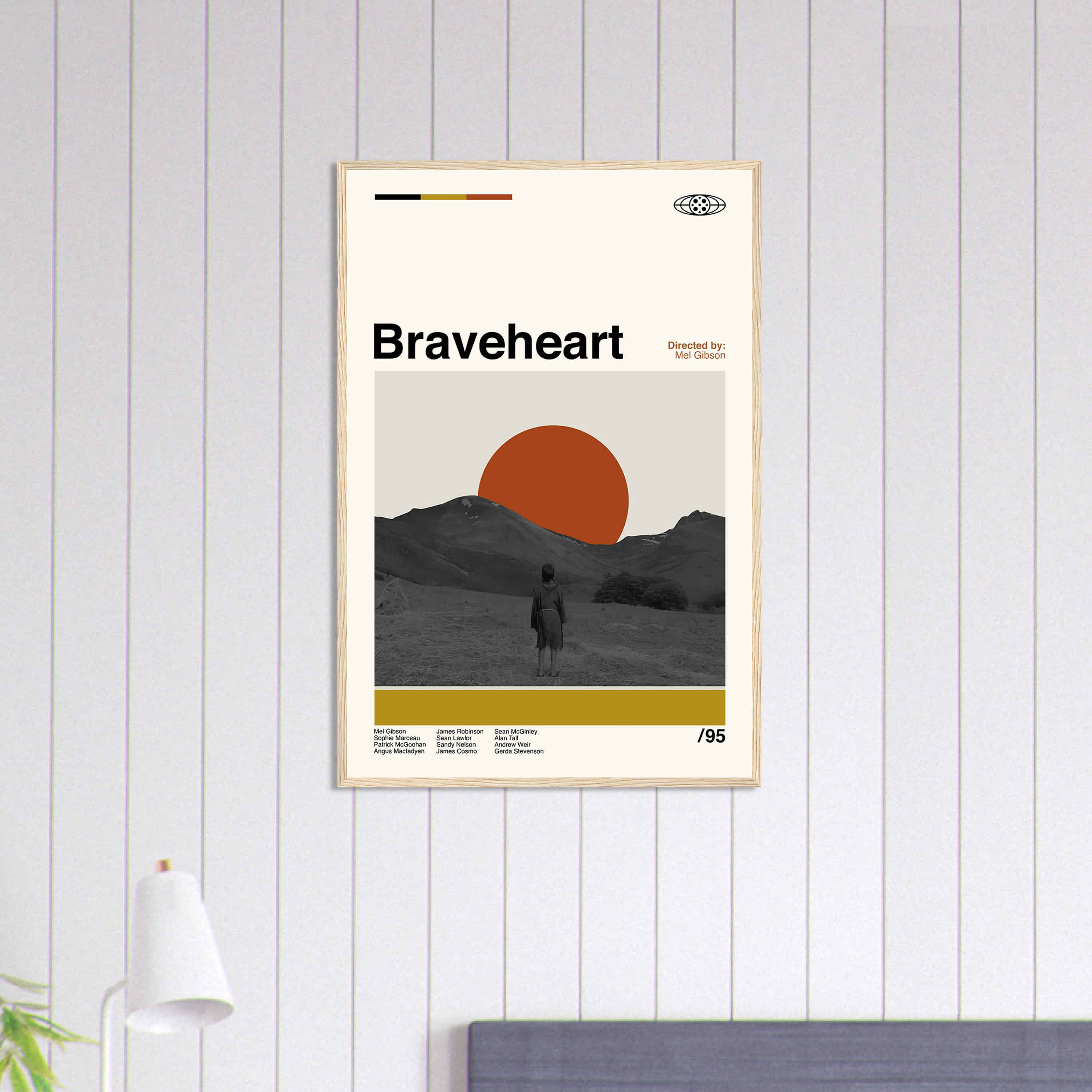 Braveheart Poster, Braveheart Movie, Vintage Modern - Citiesbox