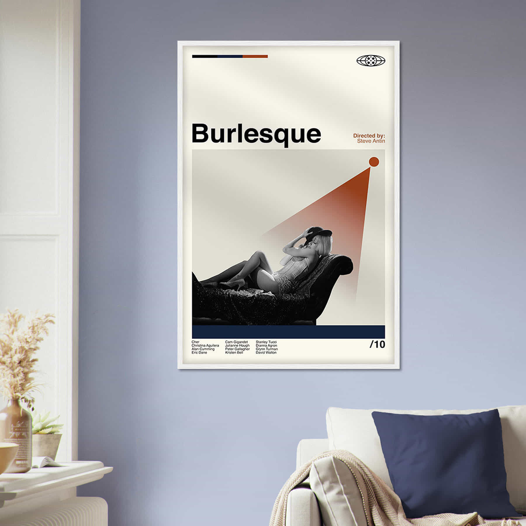 Burlesque Poster, Burlesque Print, Minimalist Movie Poster - Citiesbox