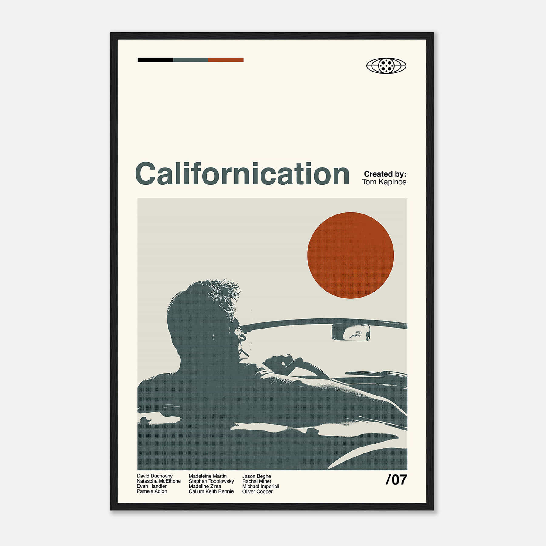 Californication Poster, Californication Print, Retro Movie Poster ...