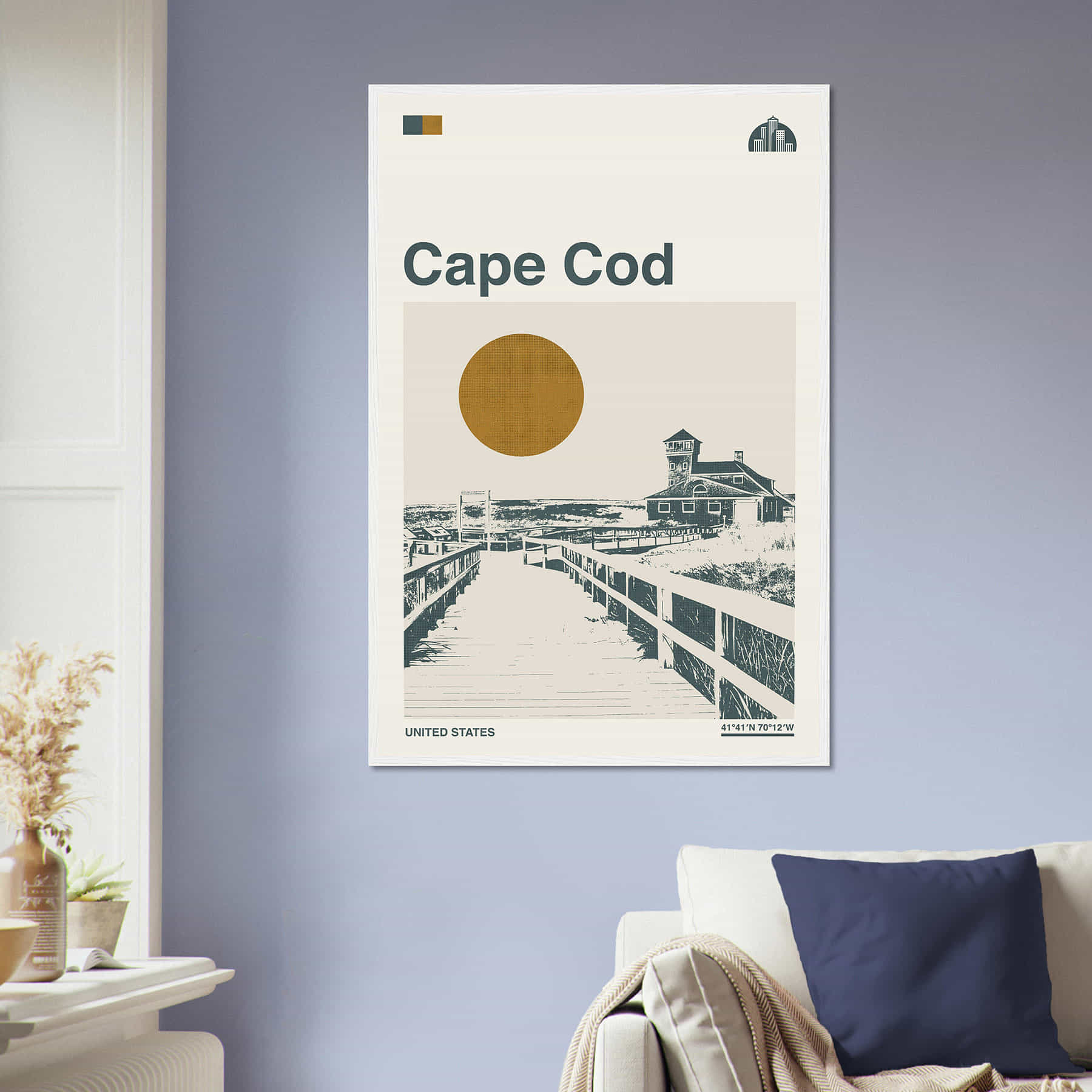 Cape Cod Poster, Travel Print of Cape Cod, Massachusetts Poster Print ...