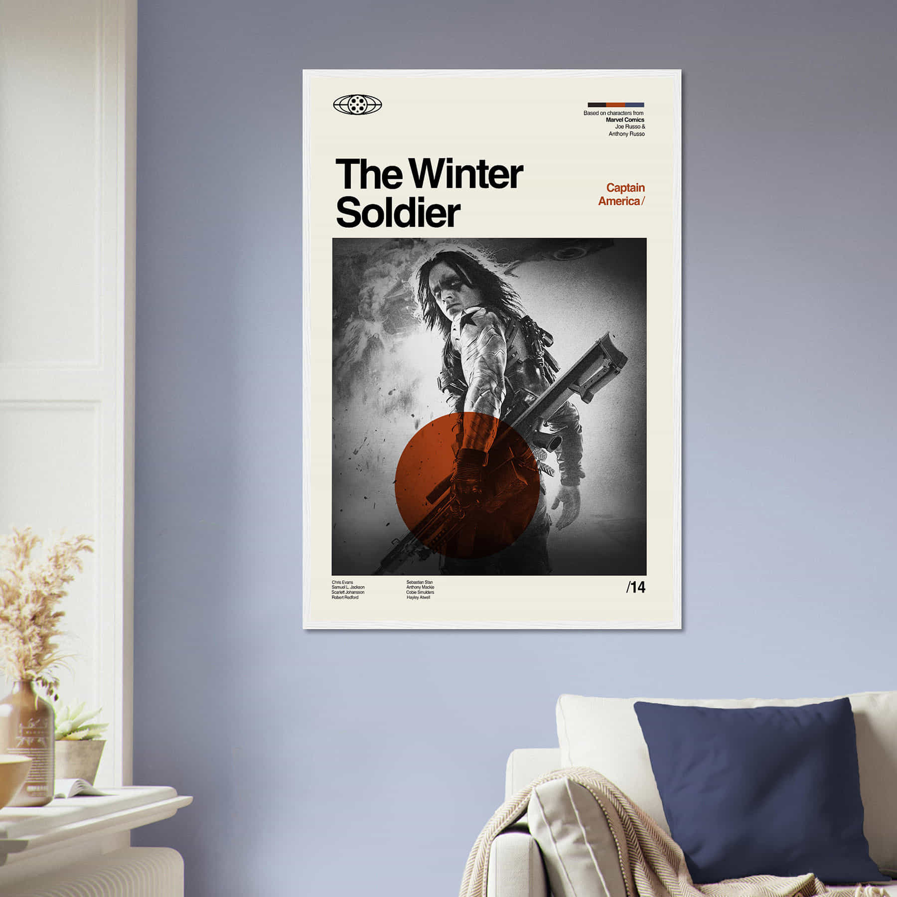 Captain America The Winter Soldier Poster, Movie Poster Art - Citiesbox