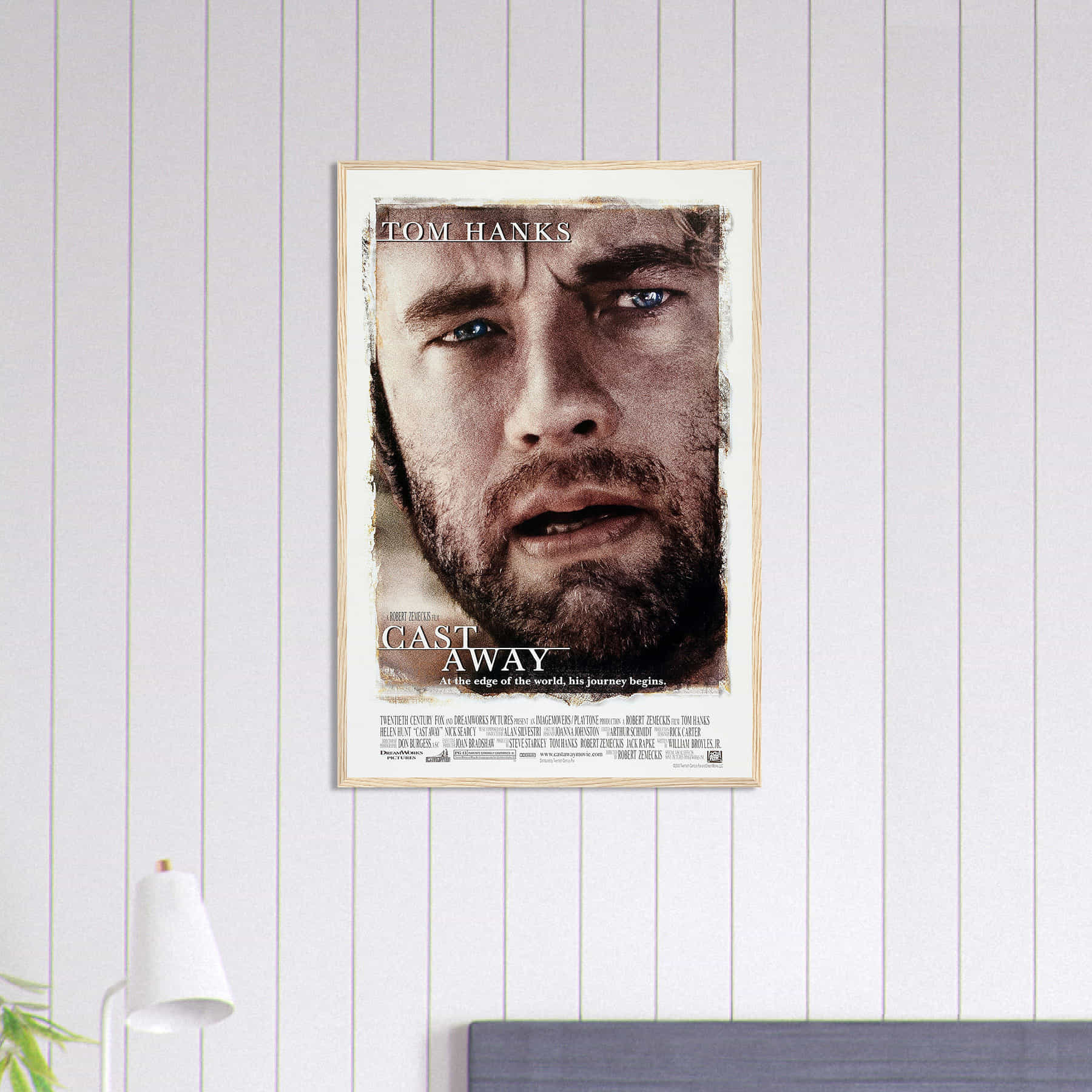 Cast Away (2000) Movie Poster, Classic Vintage Movie Poster, Tom Hanks ...