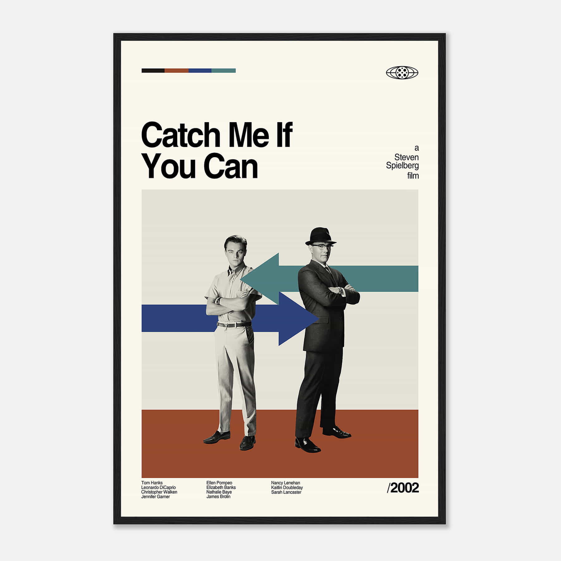 Catch Me If You Can Poster, Catch Me If You Can Print, Minimalist Movie ...