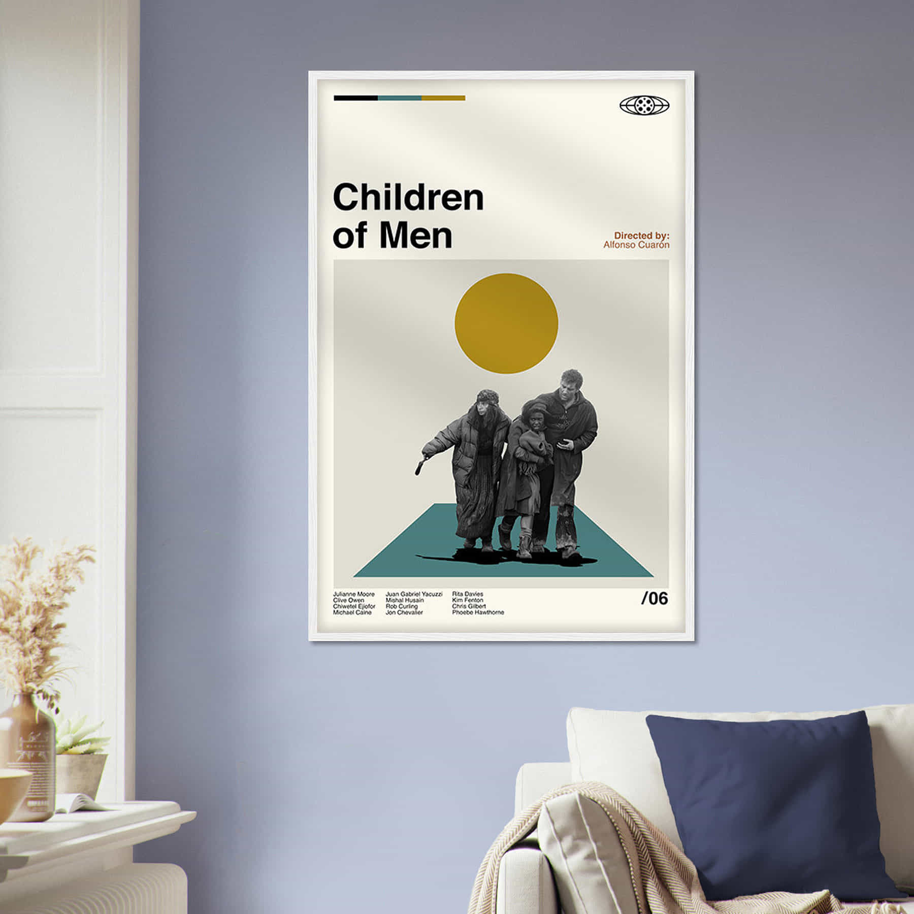 Children of Men Poster, Minimalist Movie Poster, Vintage Retro - Citiesbox