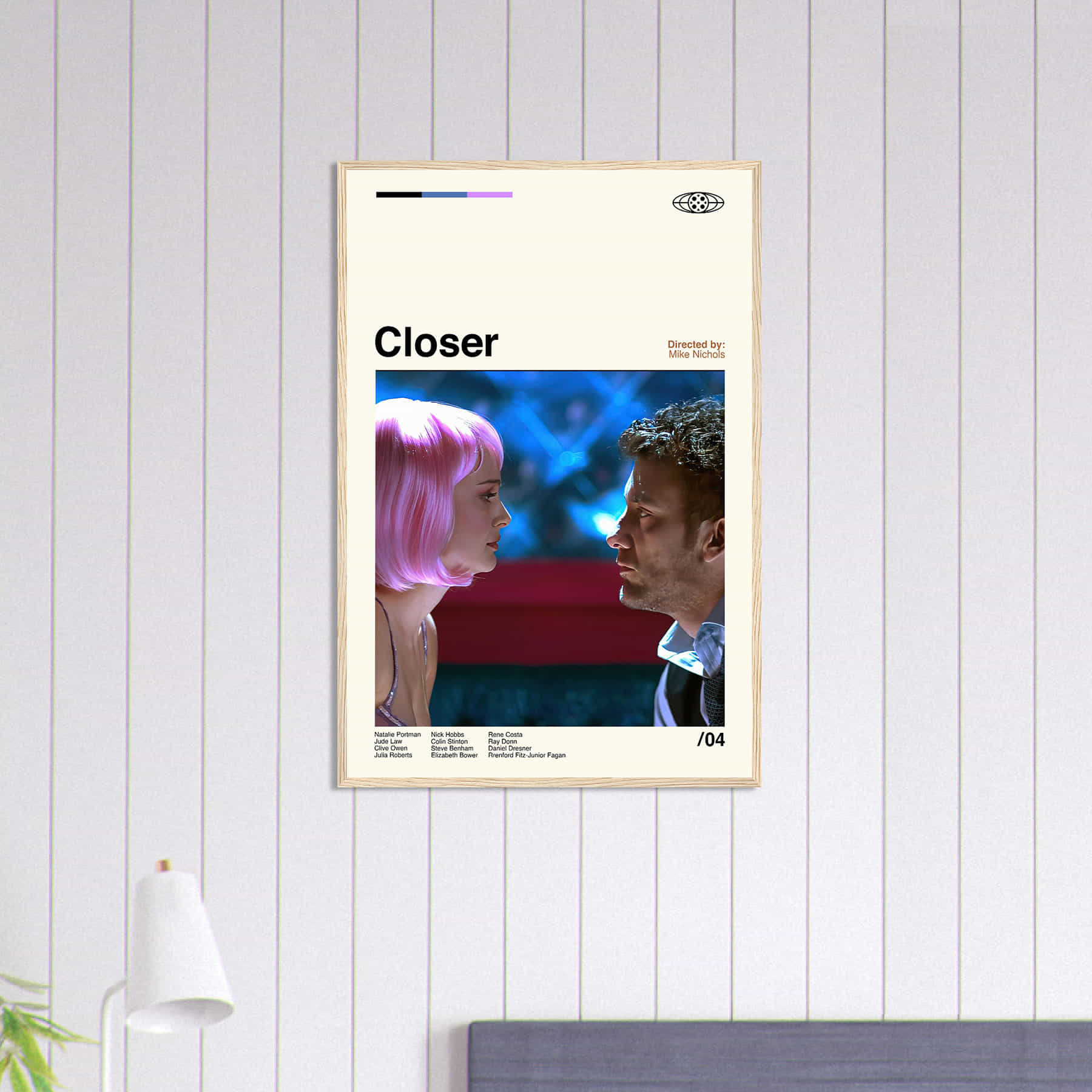 Closer Movie Poster, Closer Movie, Retro Movie Poster - Citiesbox