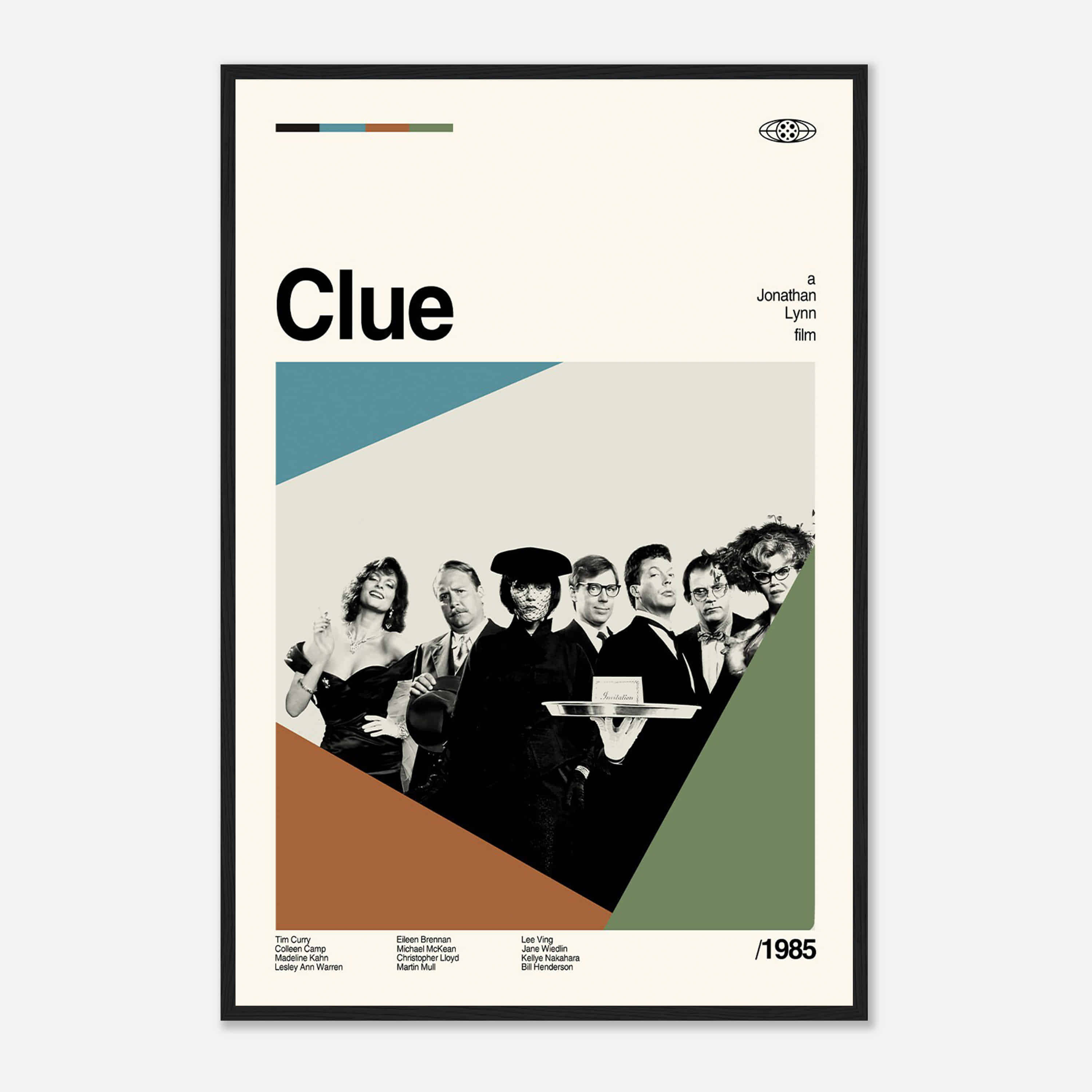 Clue Movie Poster, Clue Movie, Tim Curry Film - Citiesbox