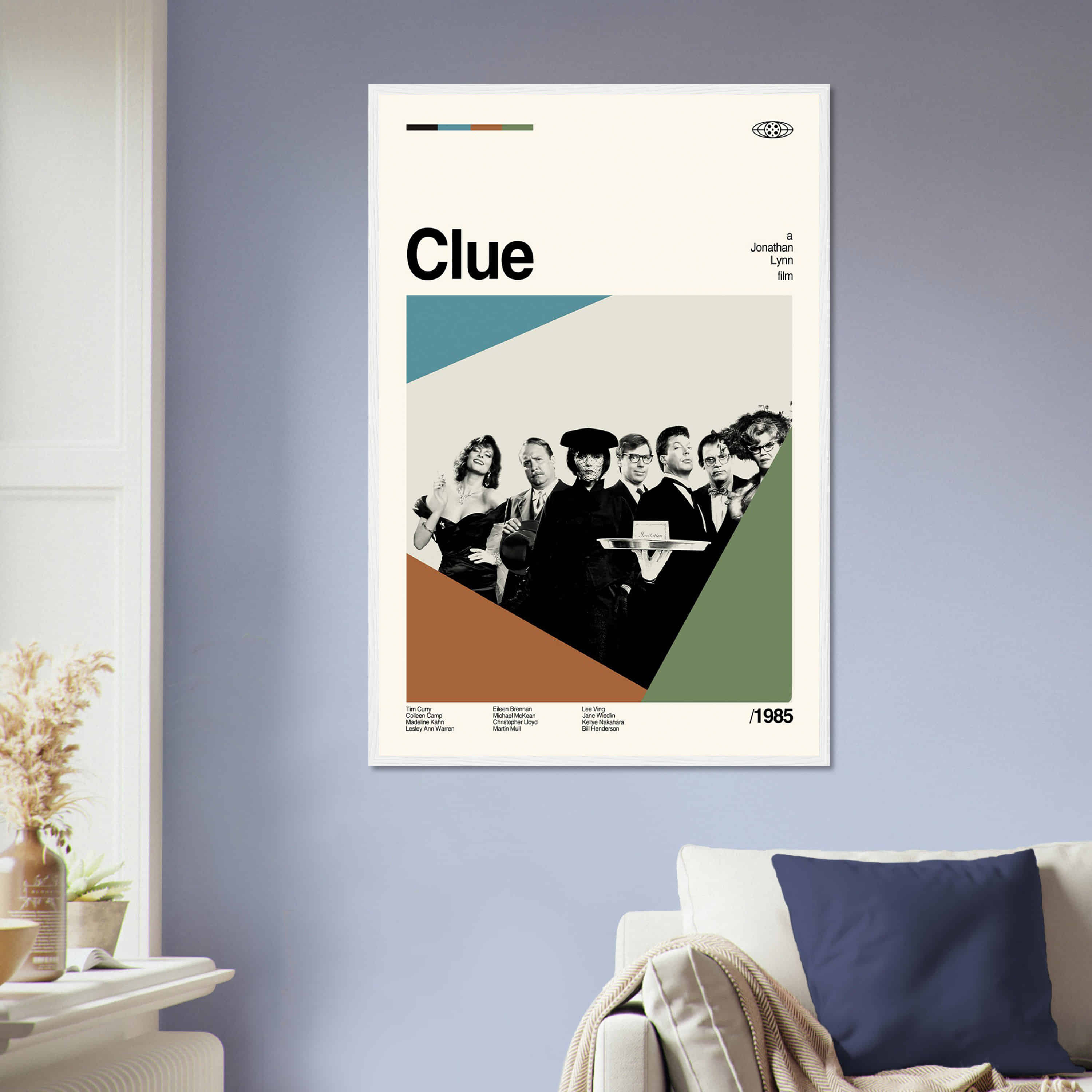 Clue Movie Poster, Clue Movie, Tim Curry Film - Citiesbox