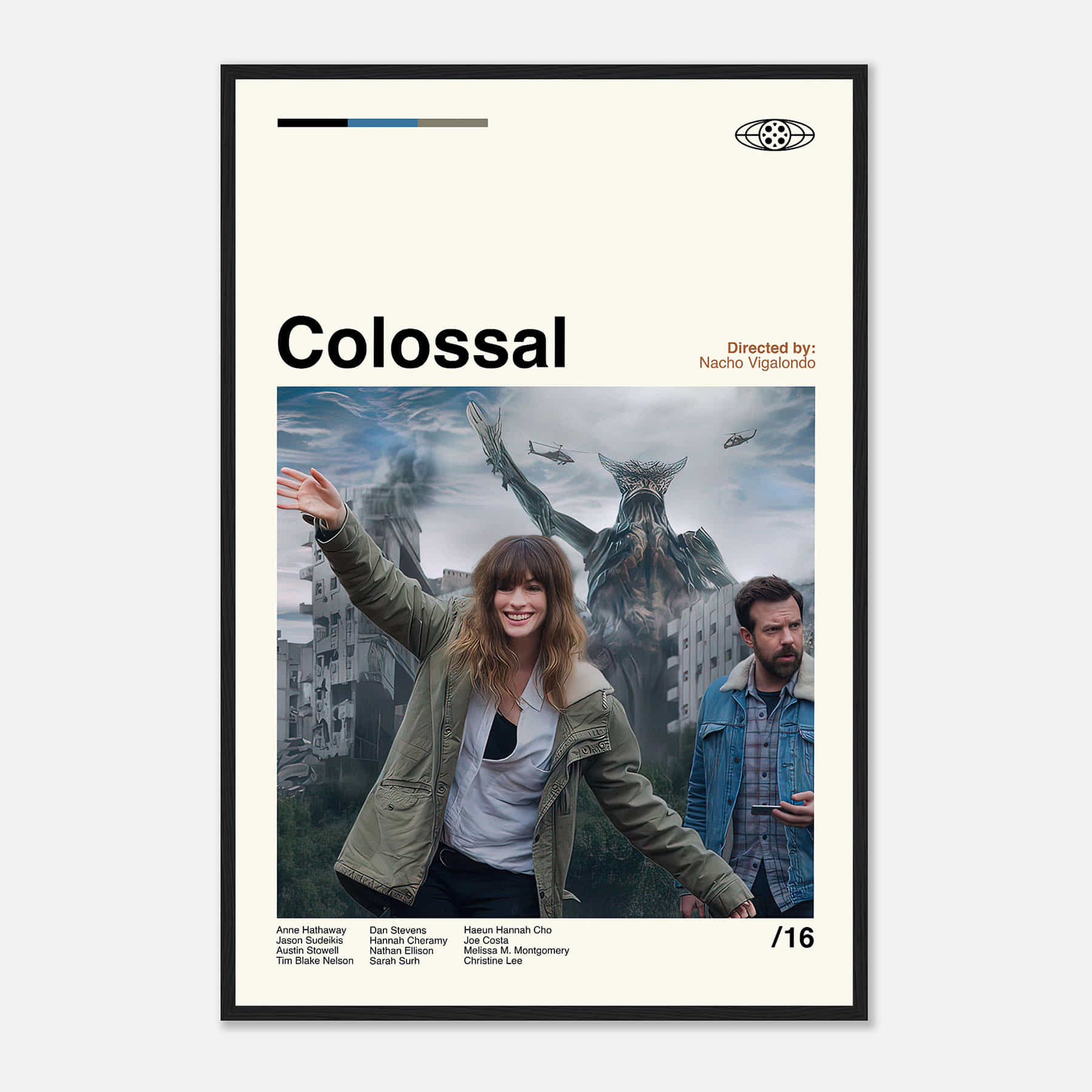 Colossal Poster, Colossal Movie, Nacho Vigalondo - Citiesbox