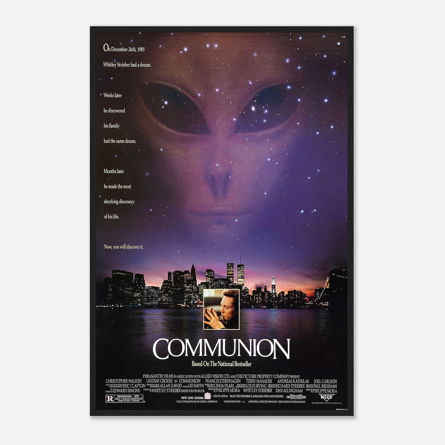 Communion Movie Poster, Communion (1989) Classic Movie Poster - Citiesbox